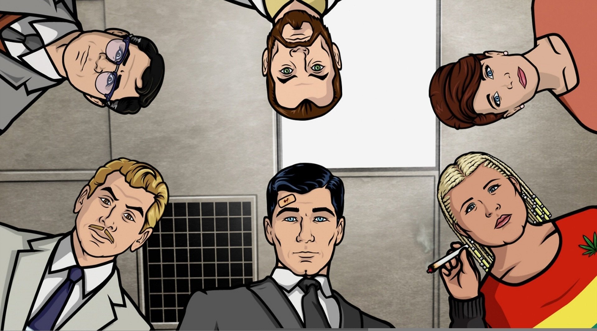 Archer TV Show HD Wallpaper – Bold Animated Spy Squad
