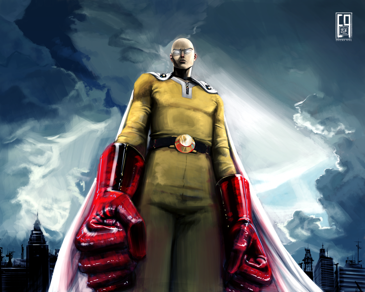 Download Saitama (One-Punch Man) Anime One-Punch Man Wallpaper by nazo