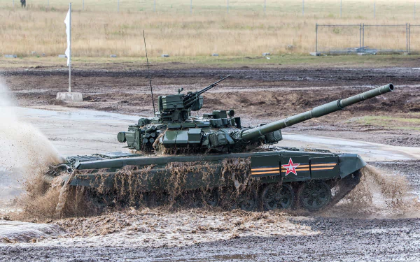 T-90 Tank: Stunning 4K Ultra HD Military Wallpaper