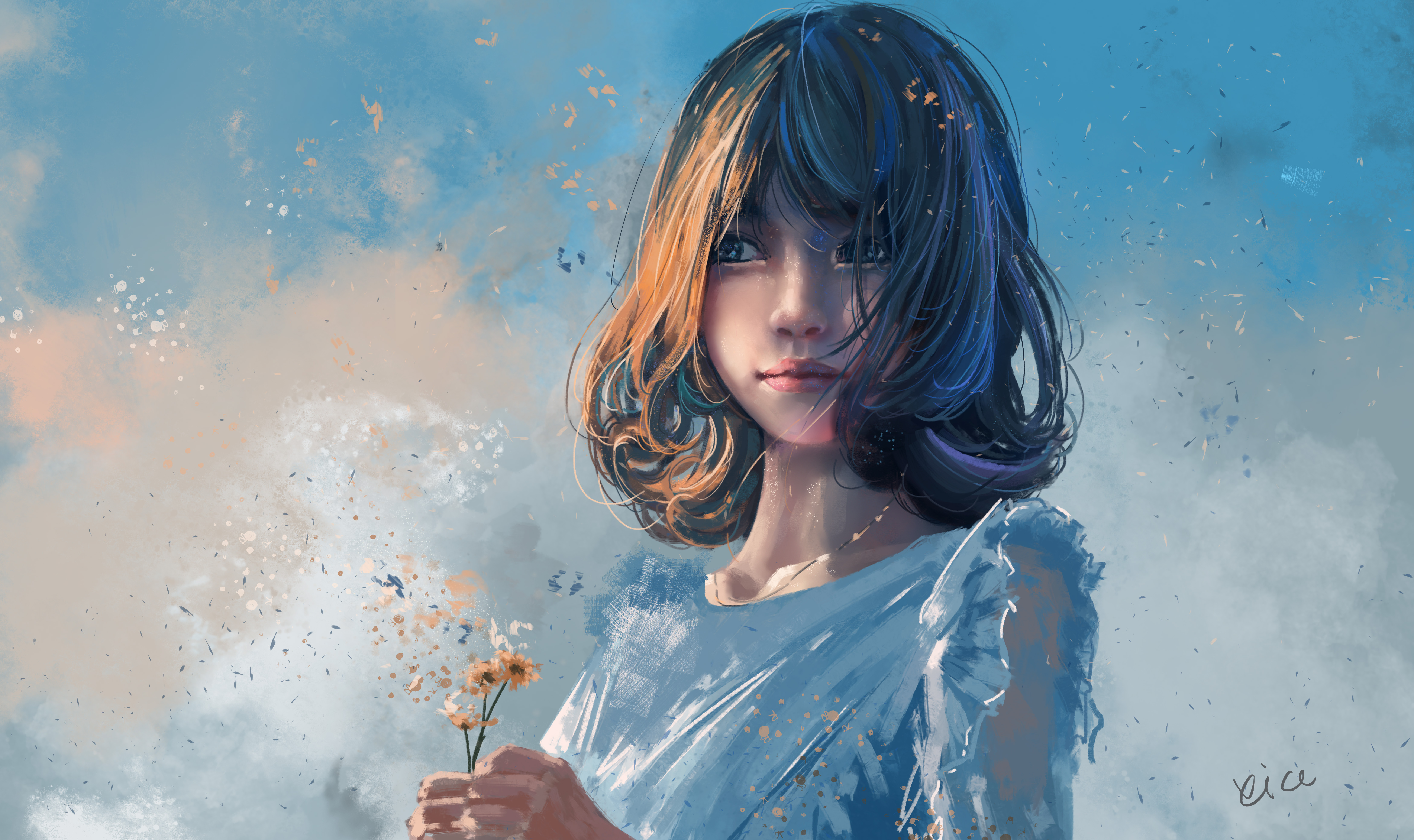 Dreamscape Muse: 4K Fantasy Woman in Ethereal Light by 近衛曦晨晨