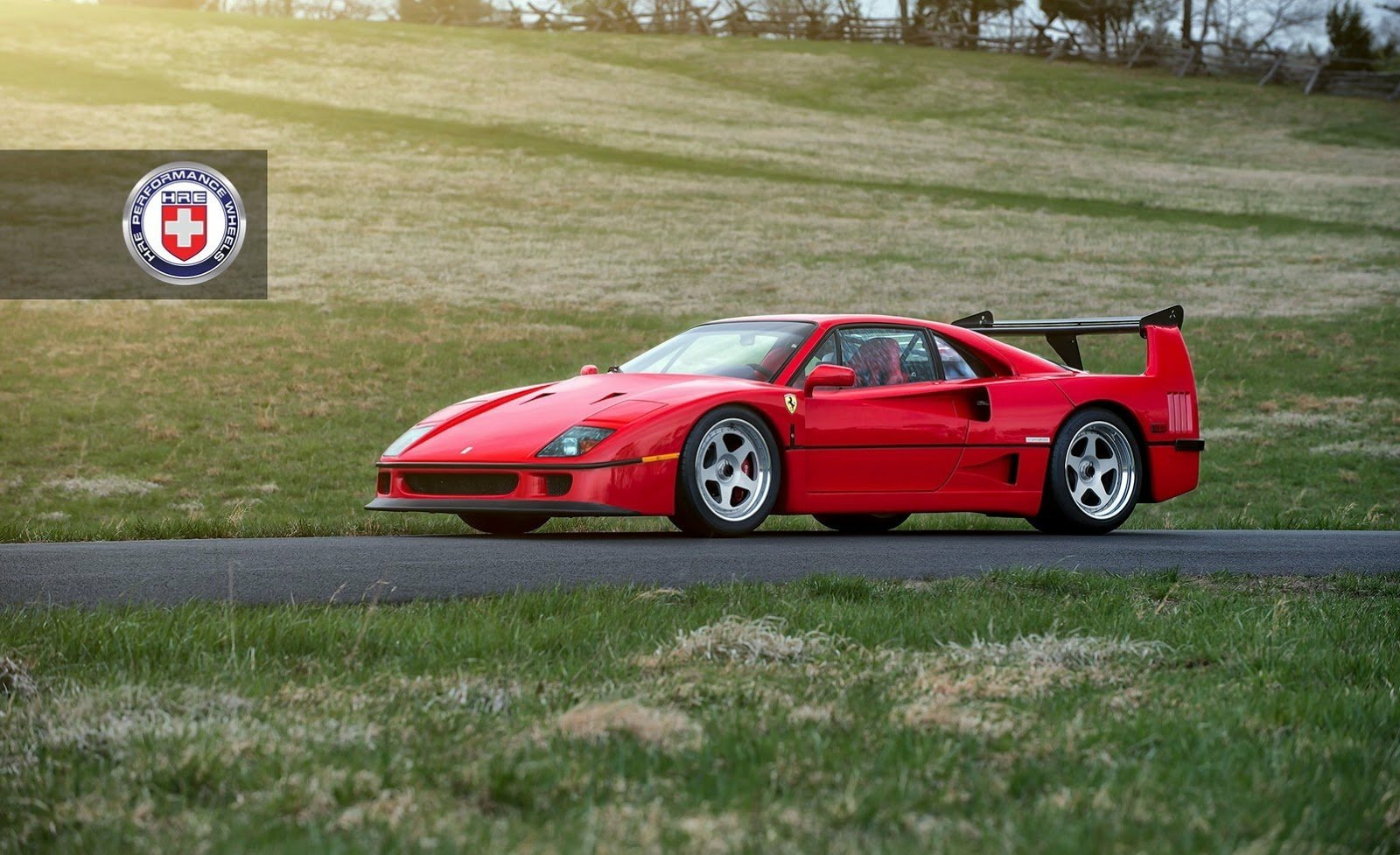 Download Supercar Ferrari Vehicle Ferrari F40 Wallpaper