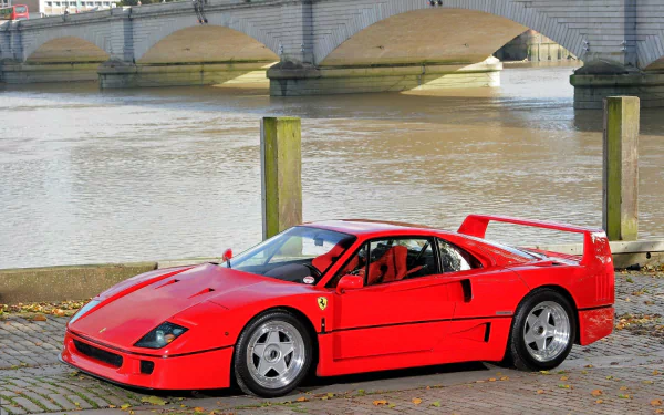 Download Car Ferrari F40 4k Ultra HD Wallpaper