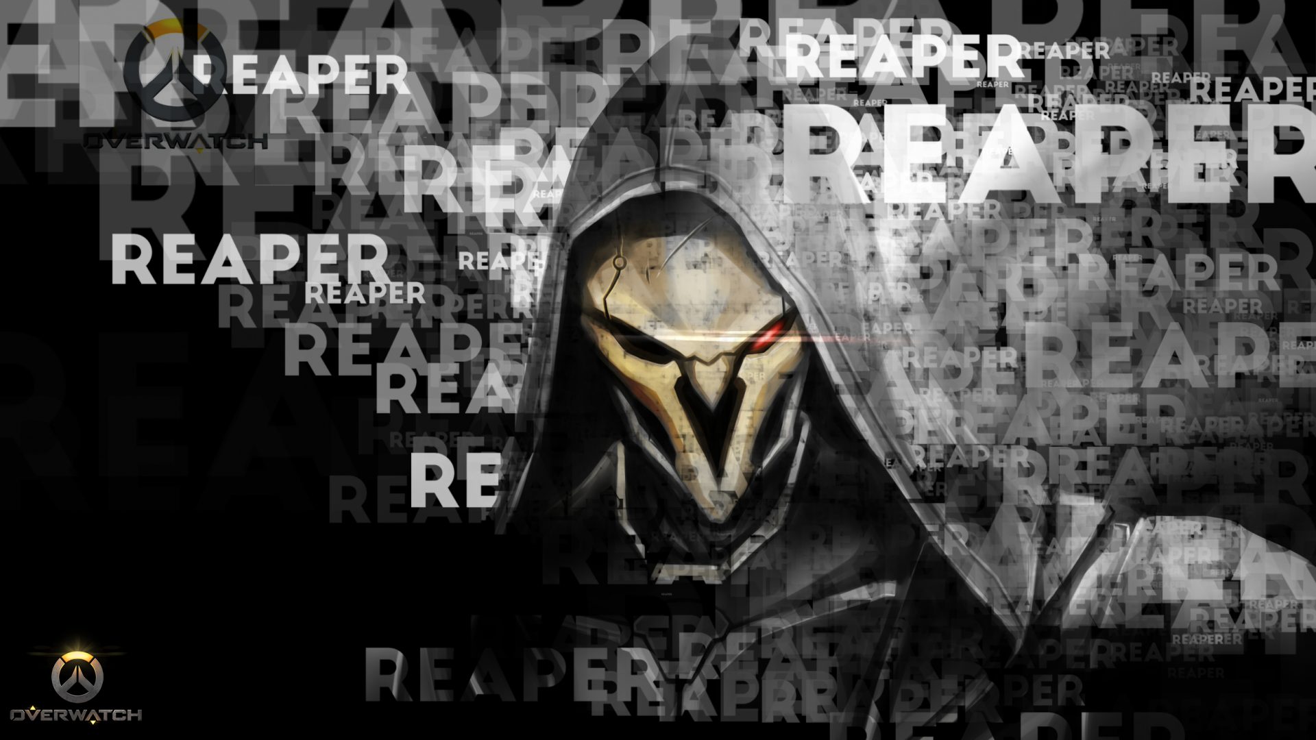Reaper: Overwatch HD Wallpaper by FADesigner