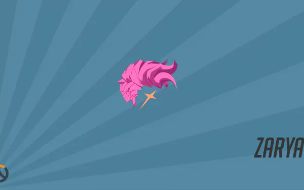 Zarya HD Wallpaper – Overwatch Fierce Power in Action