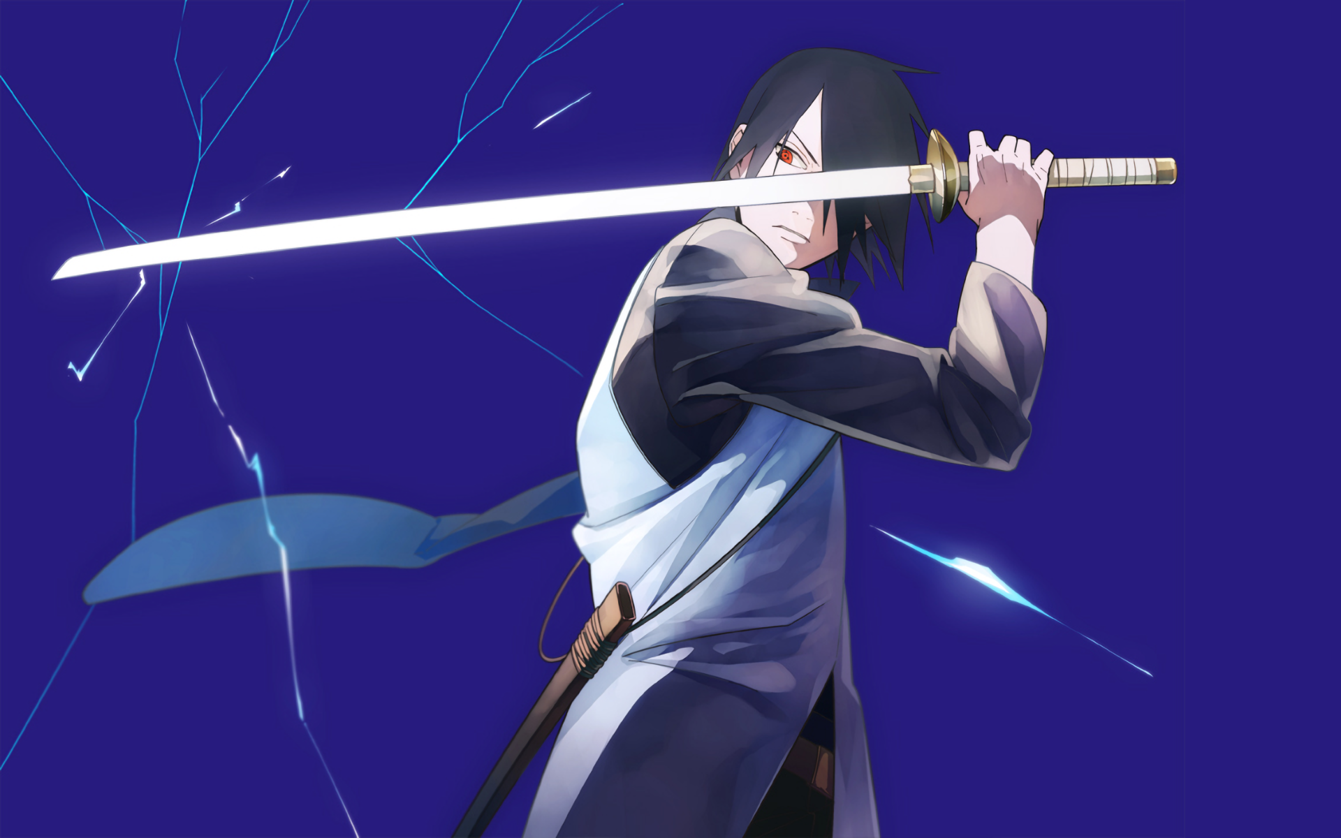 Sasuke Uchiha HD Wallpaper from Boruto by ミン