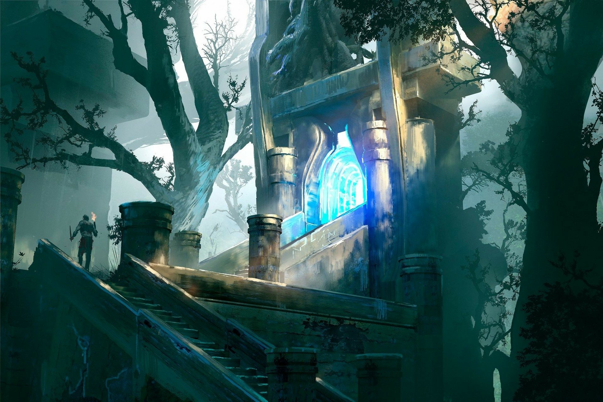 Download Portal Fantasy Place HD Wallpaper by Espen Olsen Sætervik