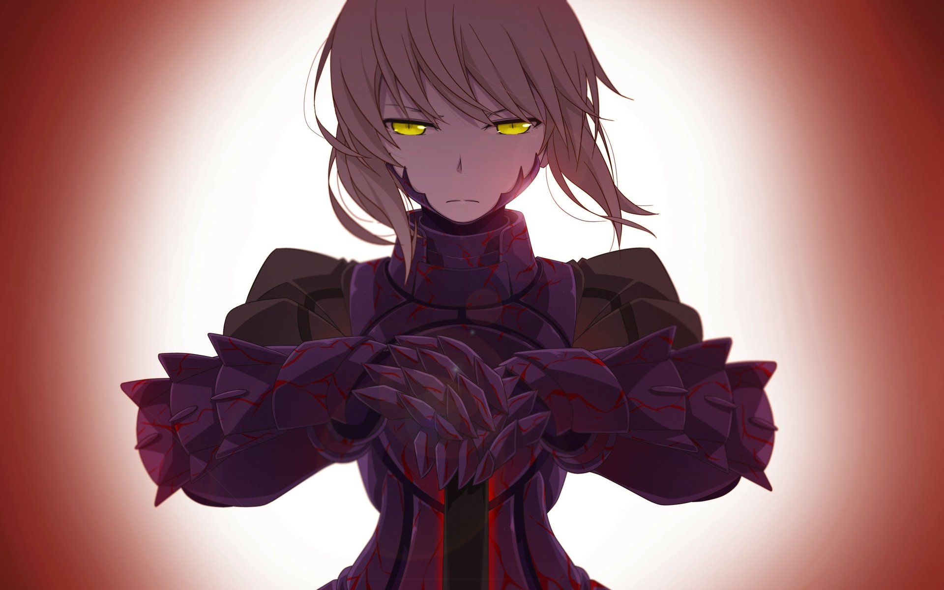 Saber Alter in Dark Armor – 4K Ultra HD Fate/Stay Night Wallpaper