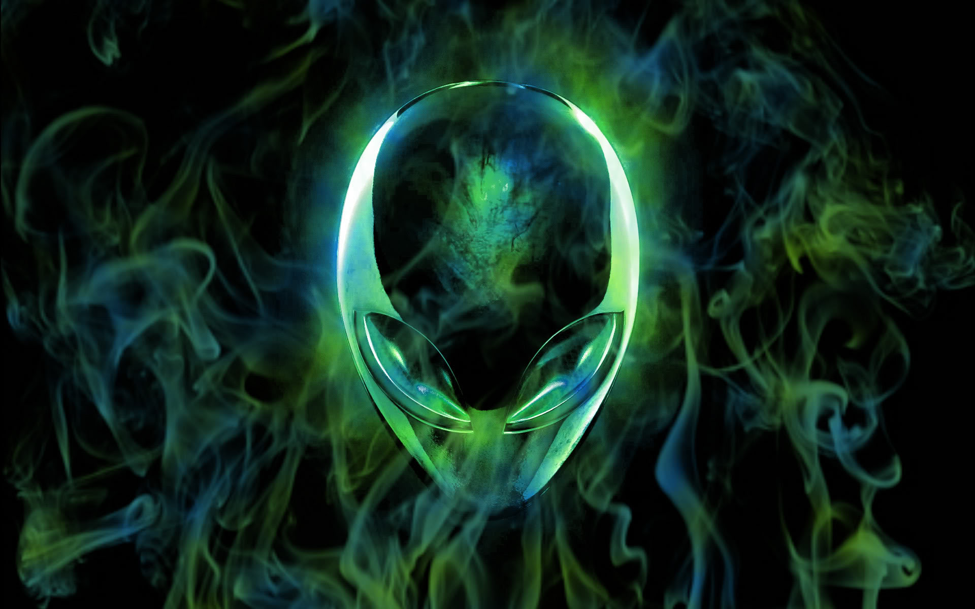Alienware Tech Vibes: HD Alien Aura Wallpaper