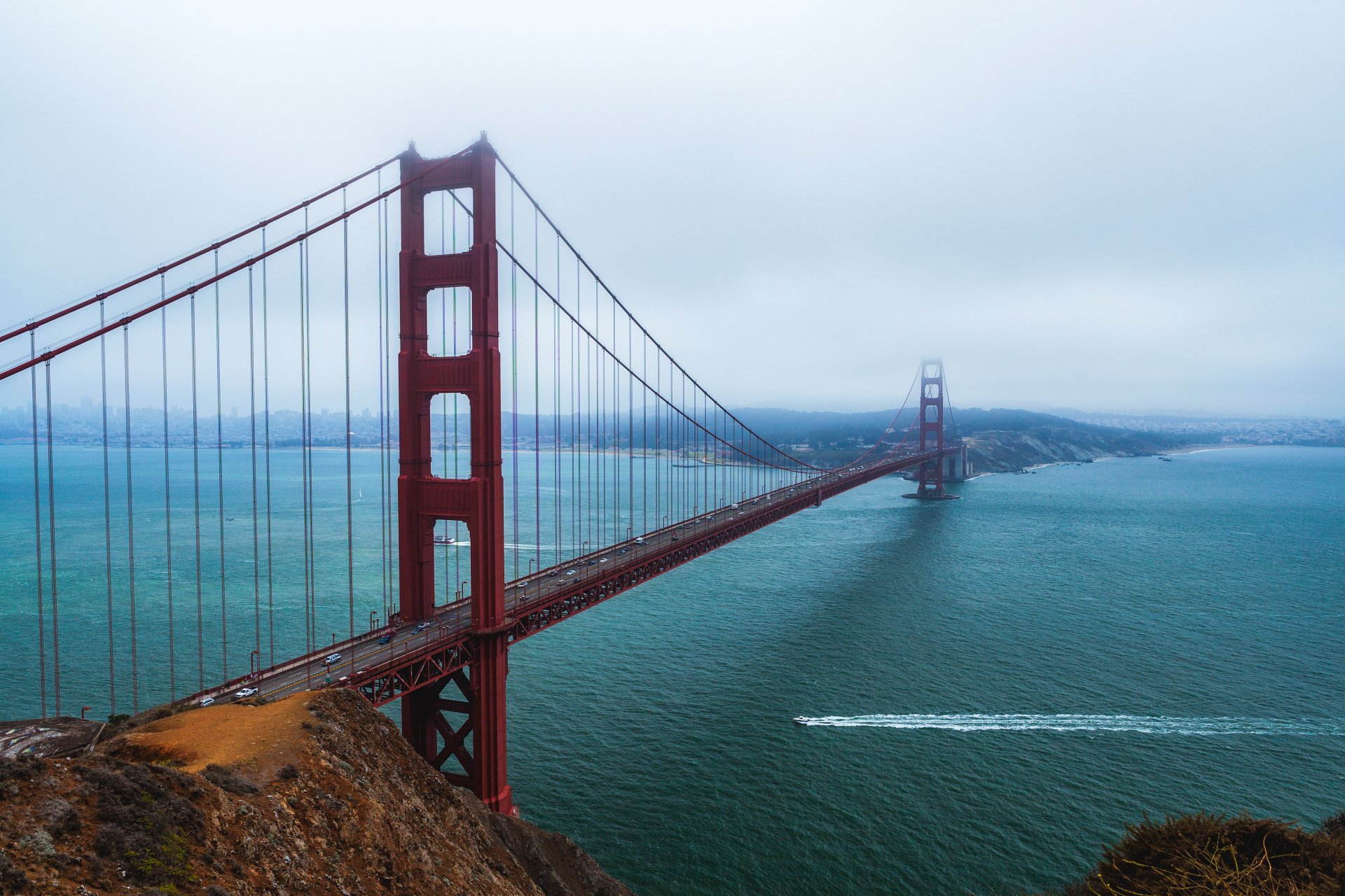 Golden Gate Bridge 4K Ultra HD: Iconic Man-Made Landscape Marvel by ...