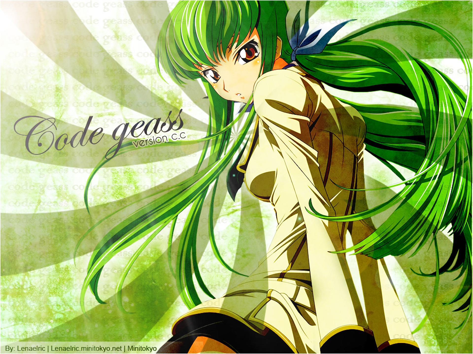 Download C.C. (Code Geass) Anime Code Geass HD Wallpaper