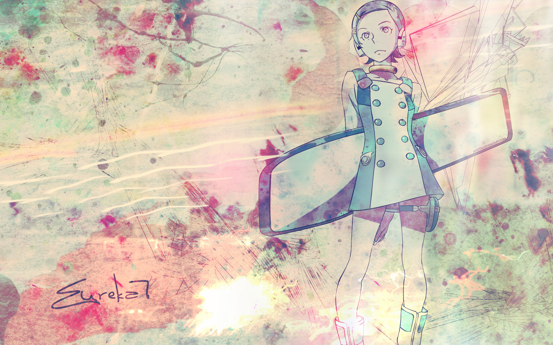 Download Anime Eureka Seven HD Wallpaper