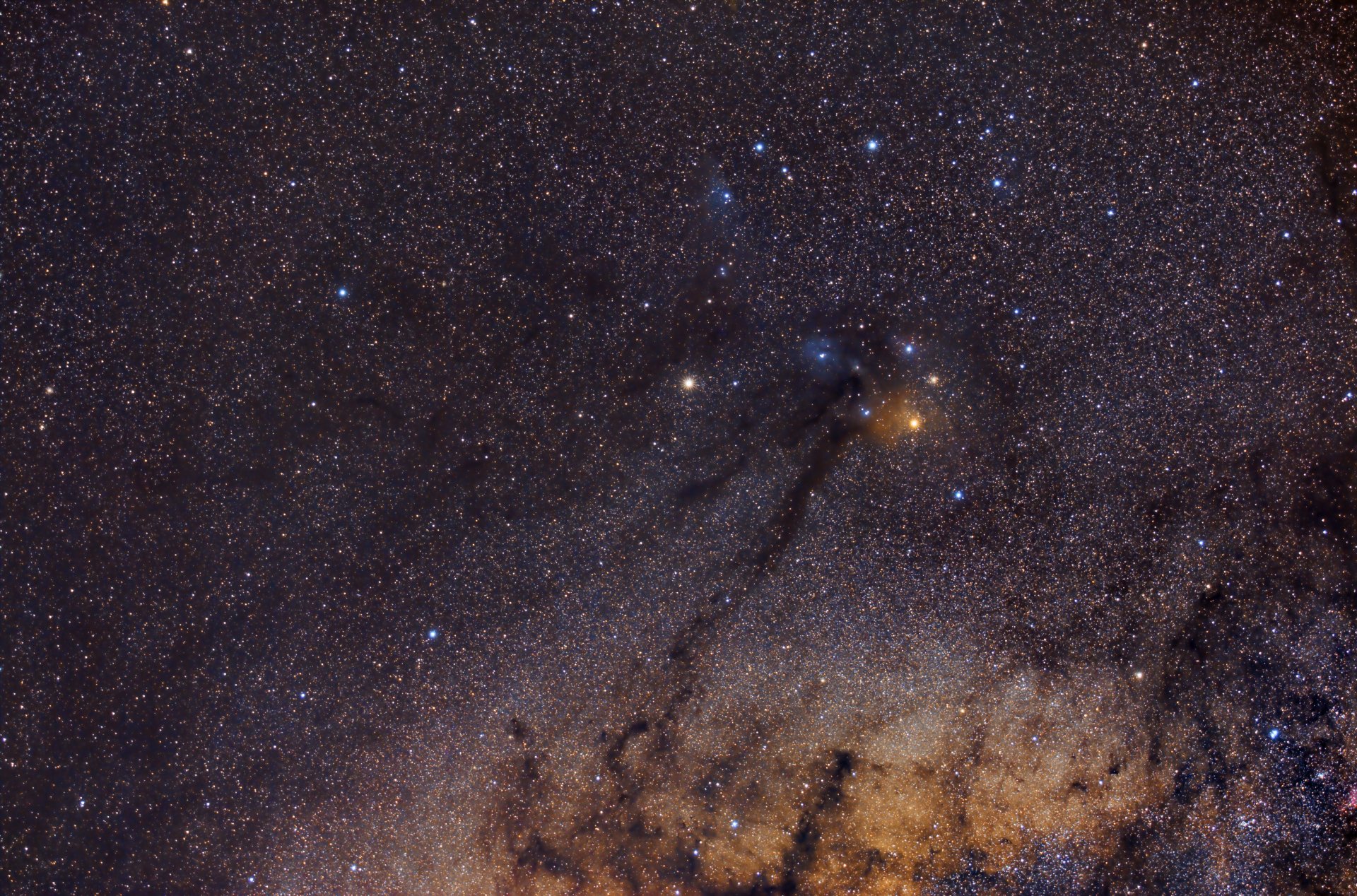 Download Night Starry Sky Sci Fi Stars 4k Ultra HD Wallpaper