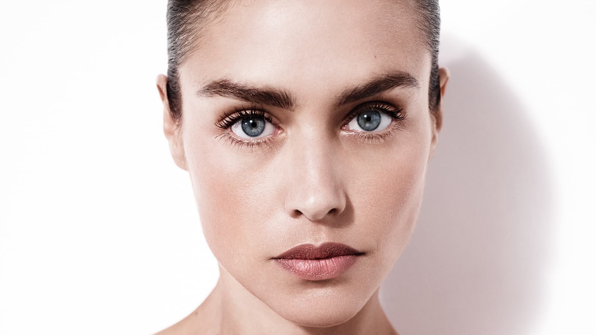 Download Face Blue Eyes Actress English Celebrity Hannah Ware HD Wallpaper