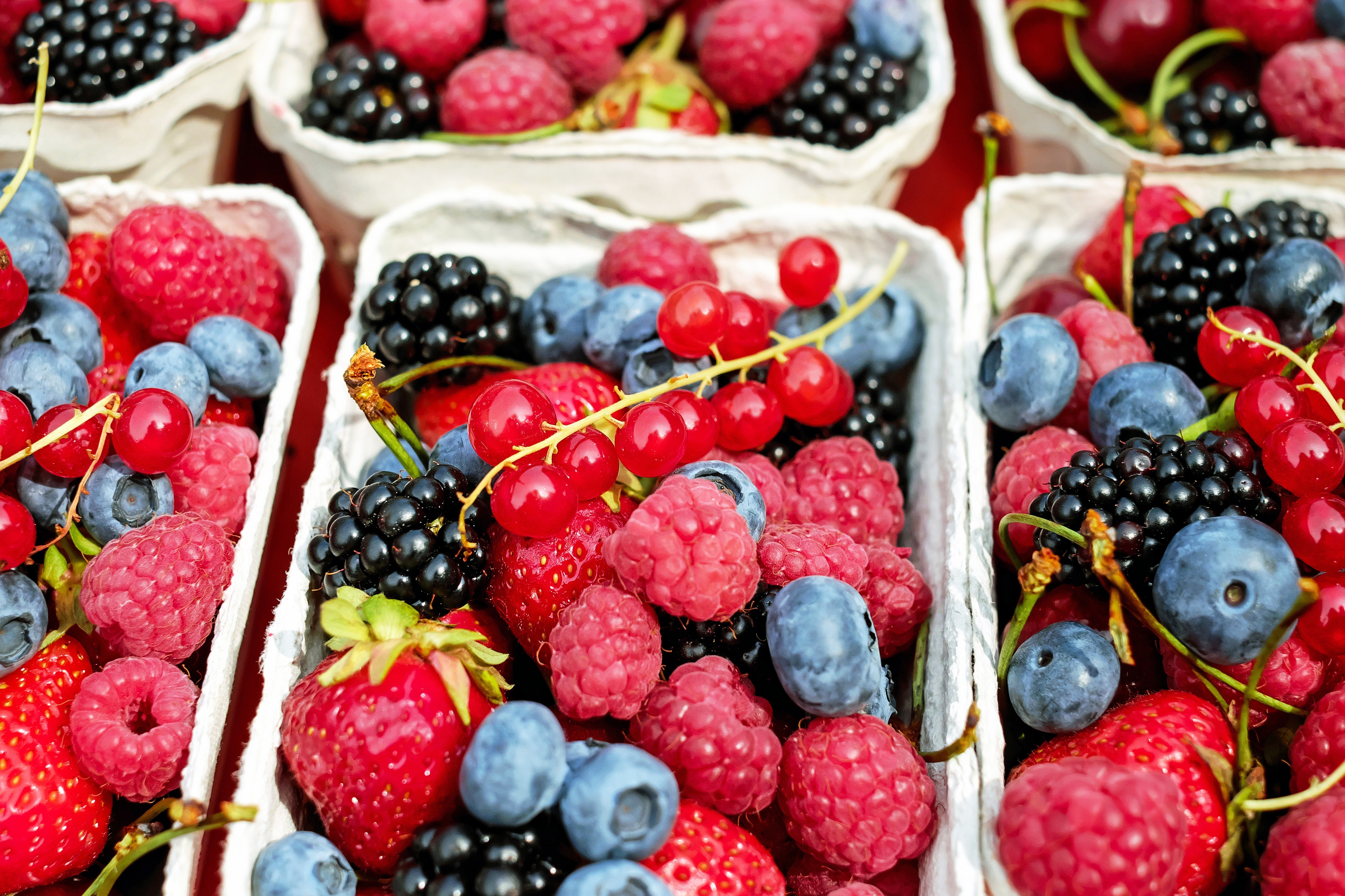 Download Strawberry Raspberry Blackberry Blueberry Currants Fruit Food ...