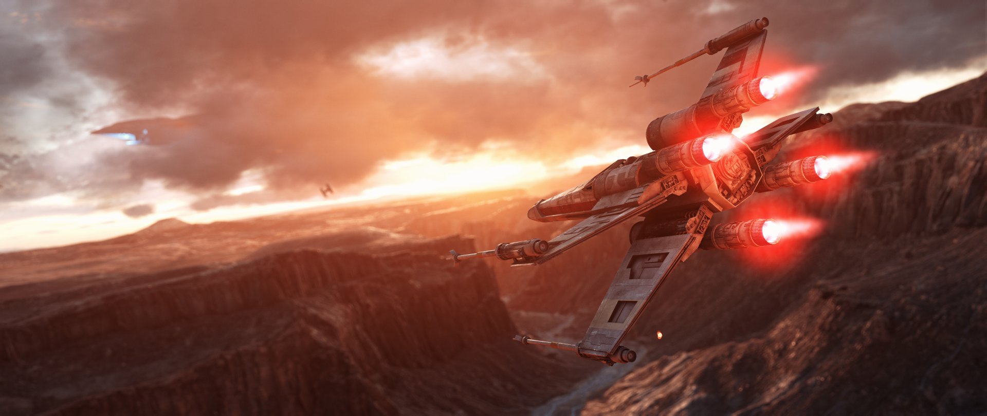 X-Wing in Action: Stunning 4K Ultra HD Wallpaper from Star Wars ...