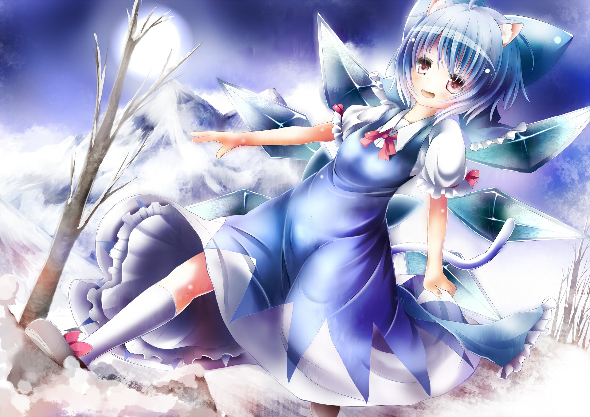 Download Cirno (Touhou) Anime Touhou HD Wallpaper | 1920x1357 ...