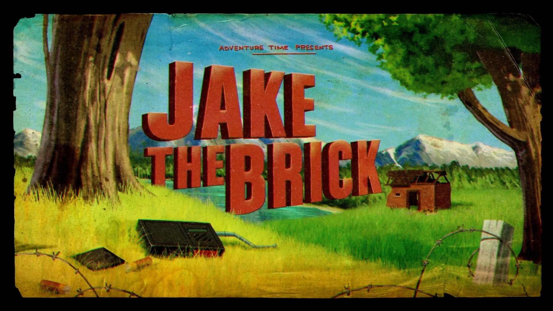 Adventure Time — Jake the Brick (HD TV Wallpaper) | 1920x1080 ...