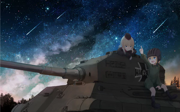 Girls und Panzer Trio - 4K Ultra HD Wallpaper by 一色