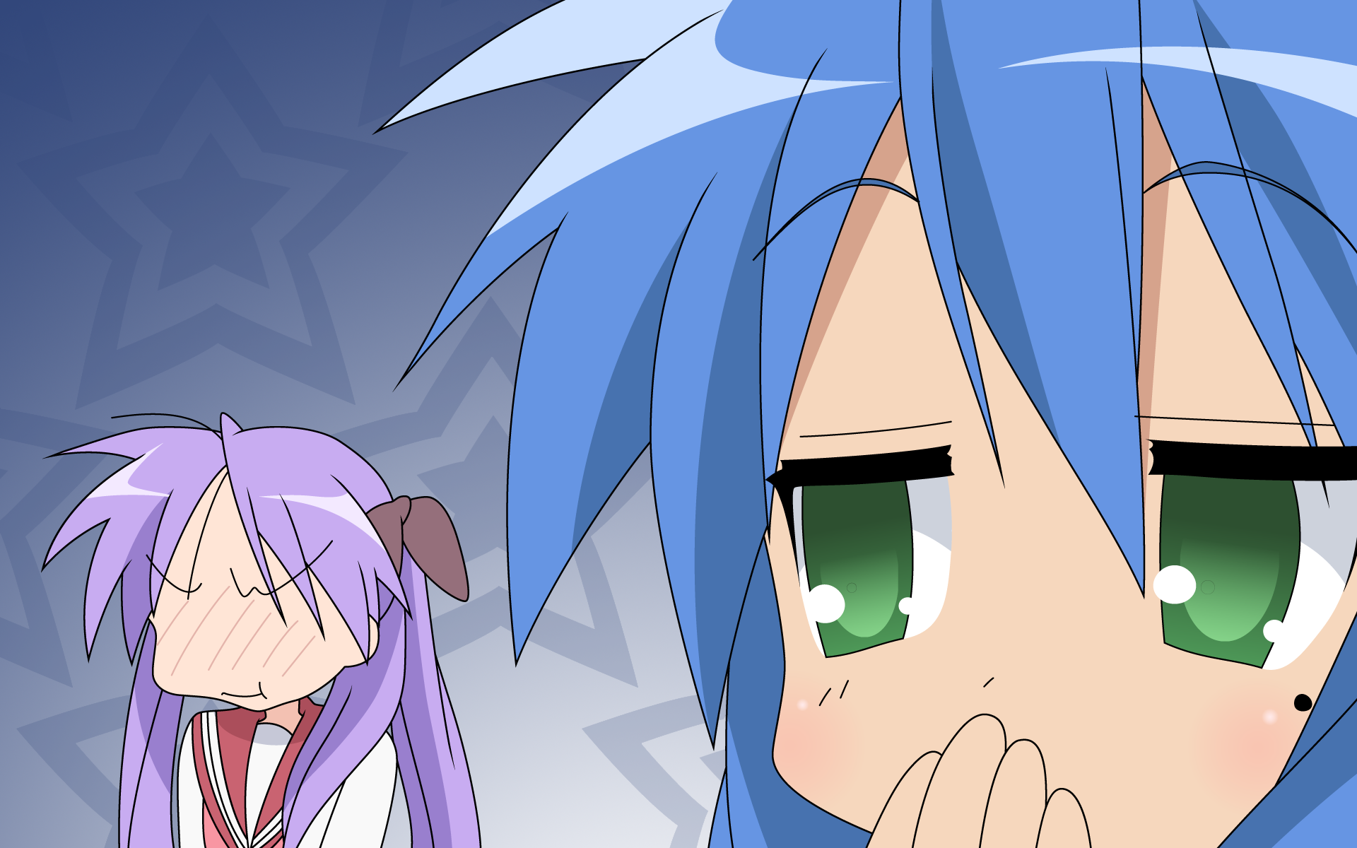 Lucky Star HD: Konata Close-Up | Kagami's Grump | Slice-of-Life Duo ...