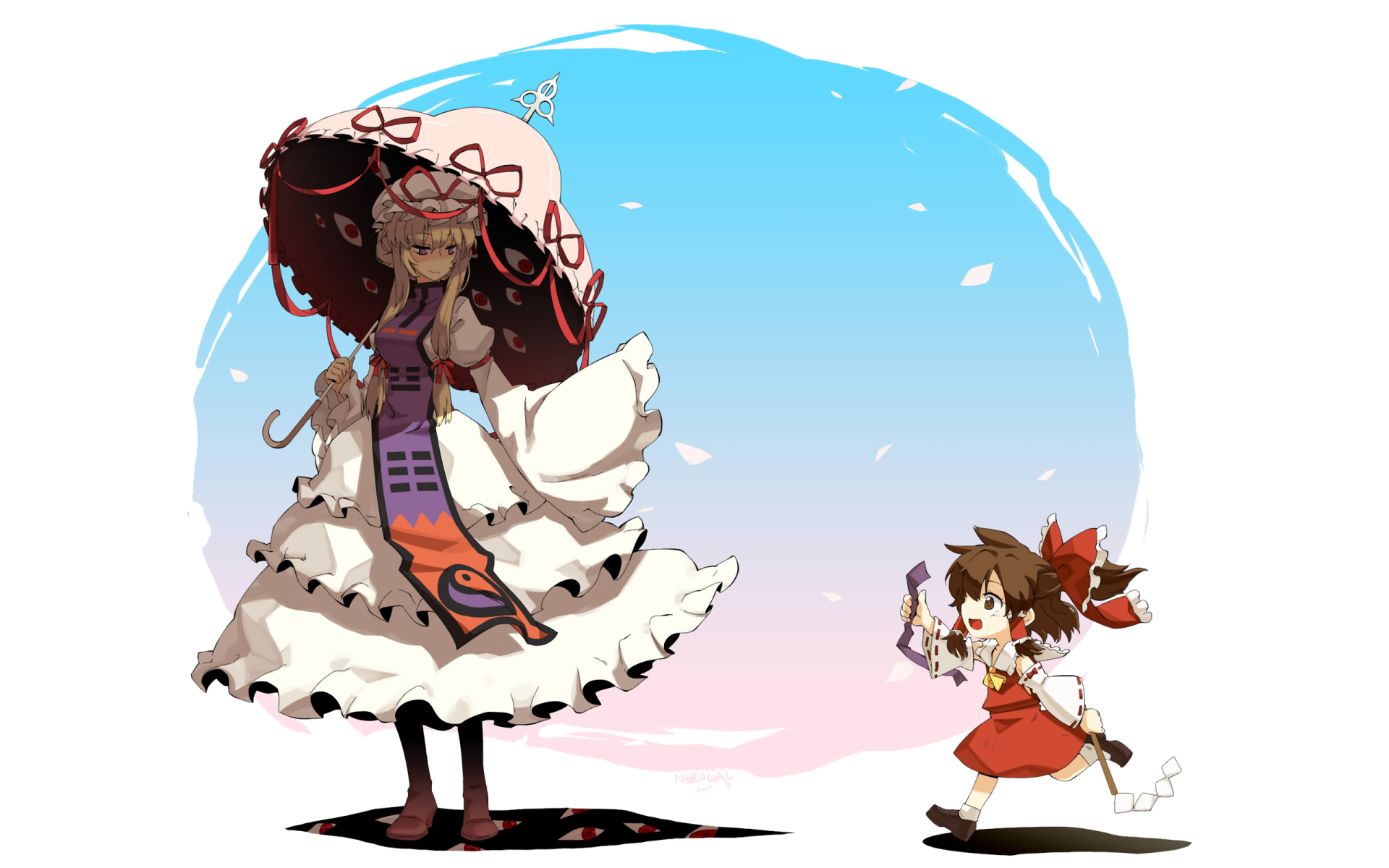 Download Anime Touhou HD Wallpaper | 2560x1600 | Wallpaper Abyss