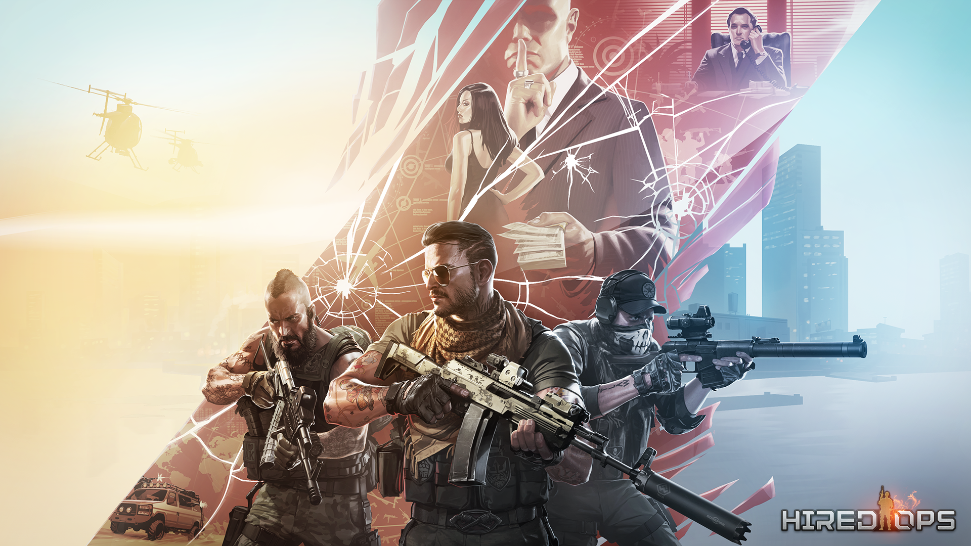 Download Video Game Hired Ops HD Wallpaper