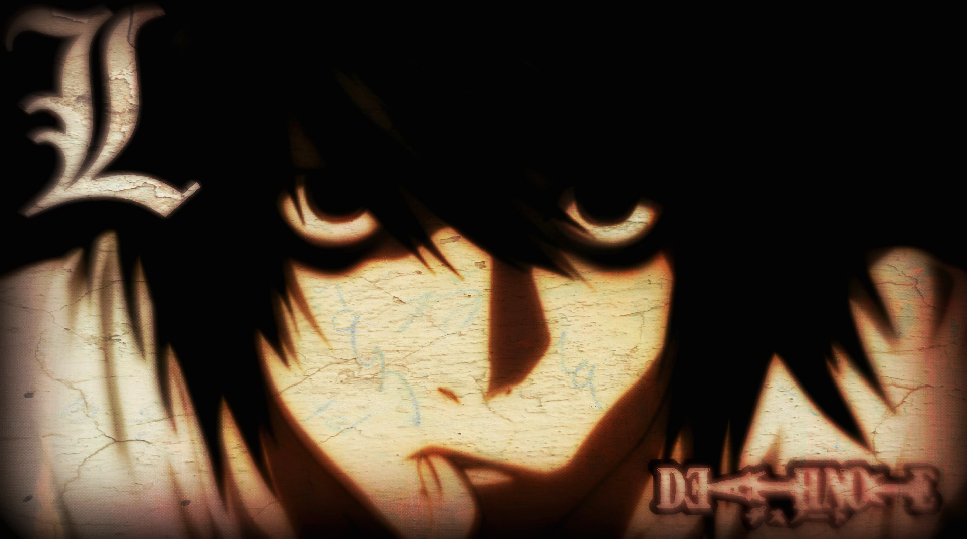 Death Note Anime HD Wallpaper: Shadows of L