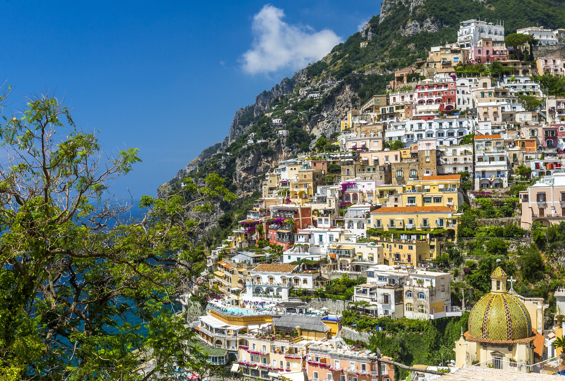 Positano Italy Wallpaper