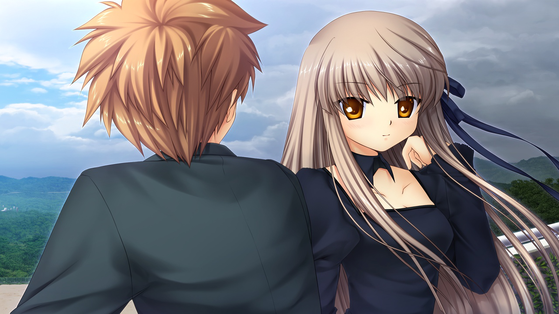 Download Anime Rewrite HD Wallpaper