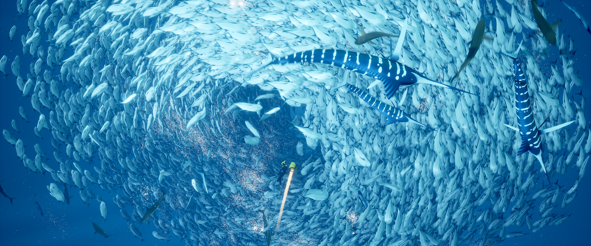 Abzu HD Wallpaper: Dive Into the Mesmerizing Underwater World of the ...