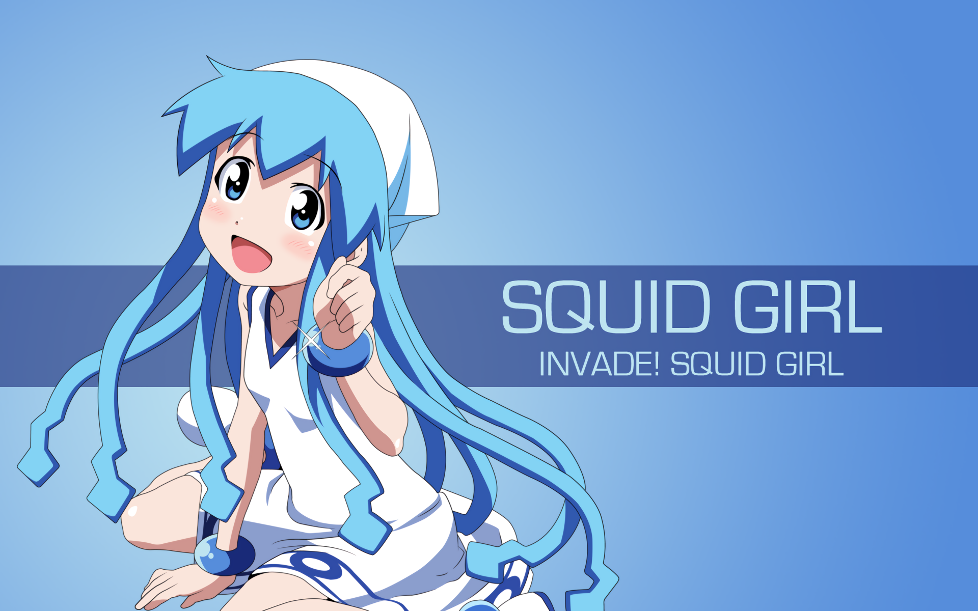 Download Anime Squid Girl HD Wallpaper by spectralfire234