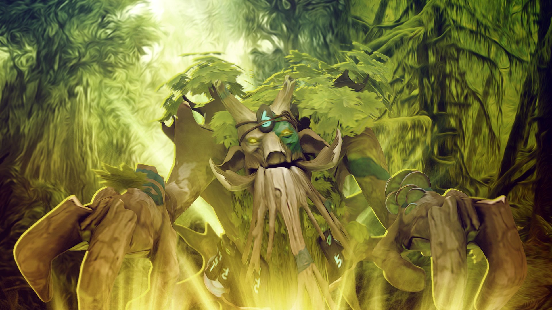 Dota 2 Logo Green