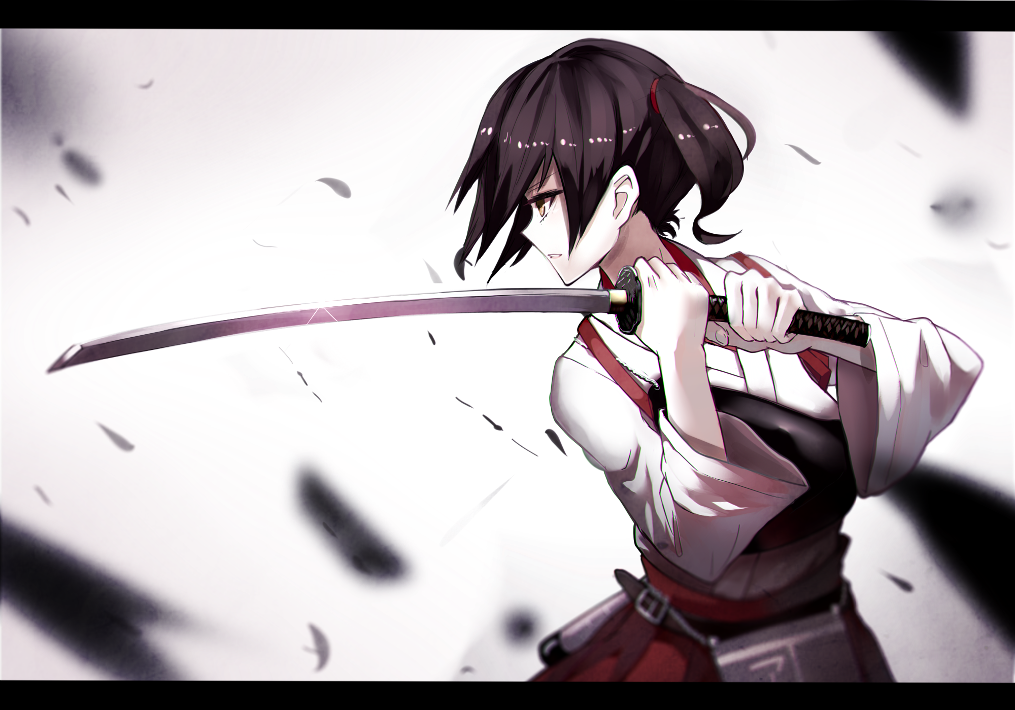 Kantai Collection Anime HD Wallpaper: Silent Swordstrike Scene