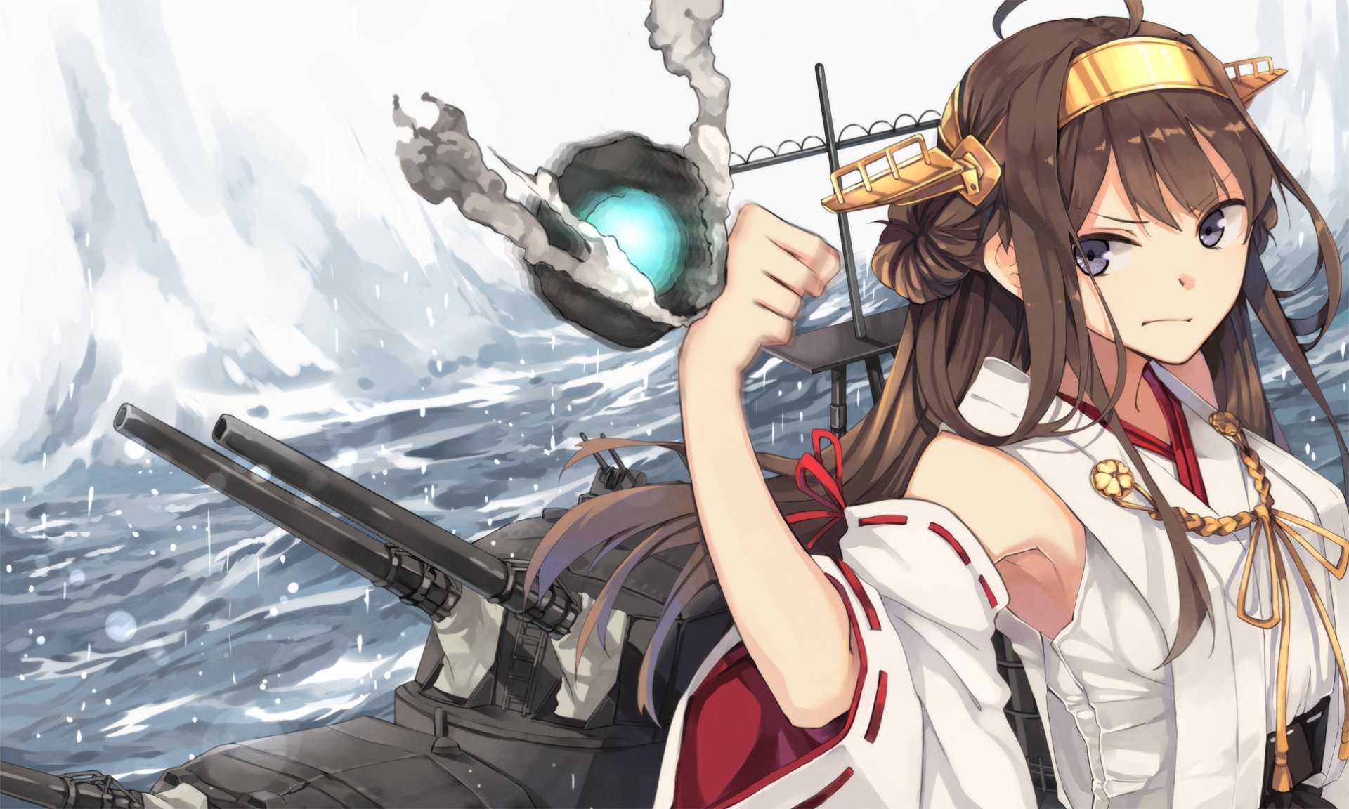 Kantai Collection HD Wallpaper: Battle on the Waves