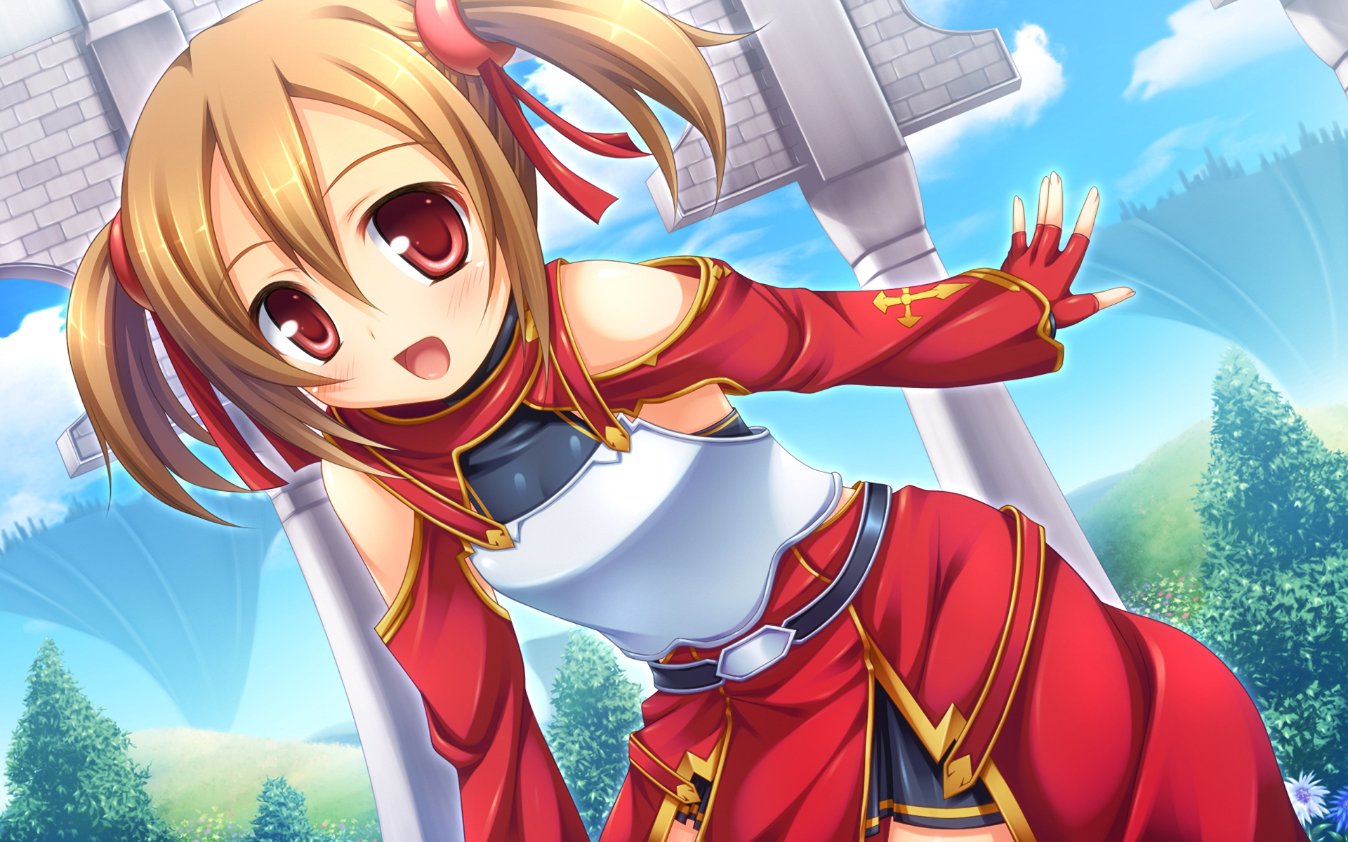 Sword Art Online Anime HD: Vibrant Adventure Wallpaper