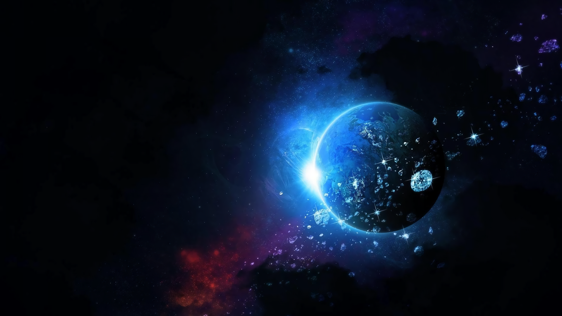 Download Sci Fi Planet HD Wallpaper