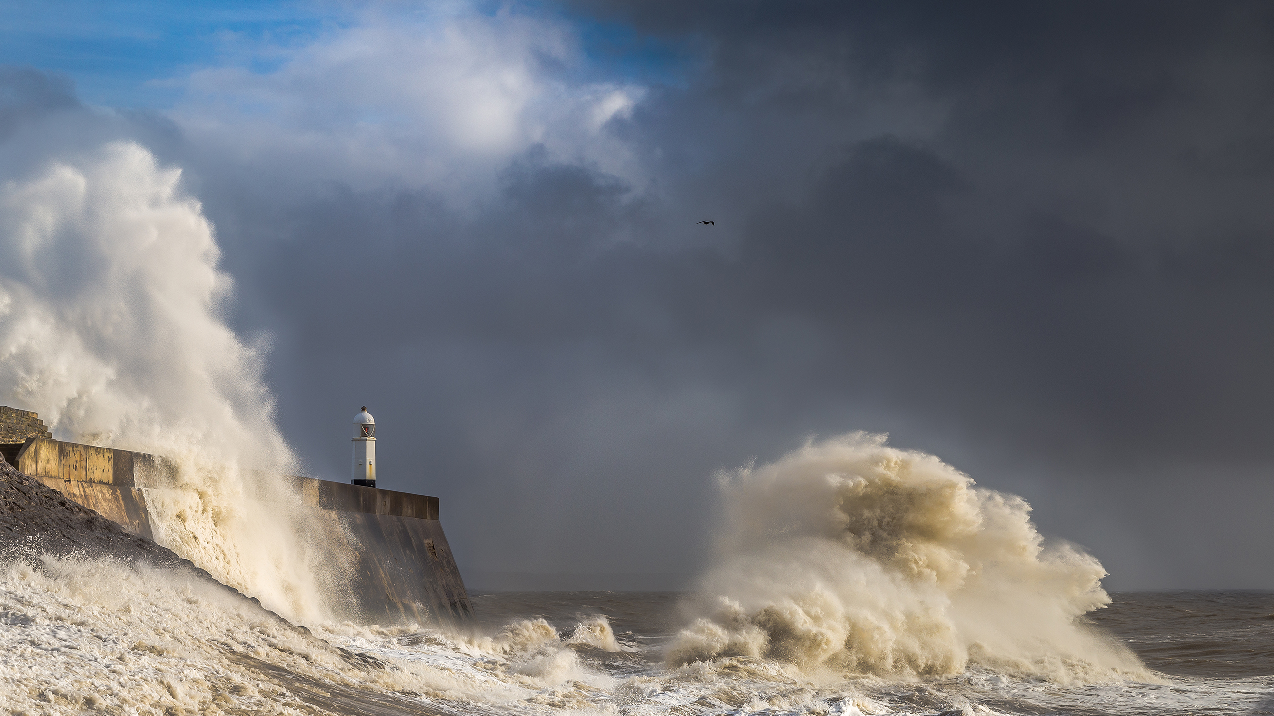 Lighthouse In Stormy Sea lighthouse-in-stormy-sea
