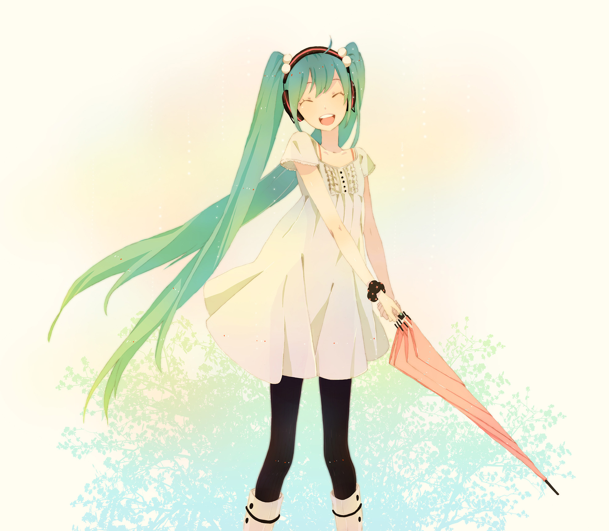 Download Hatsune Miku Anime Vocaloid HD Wallpaper
