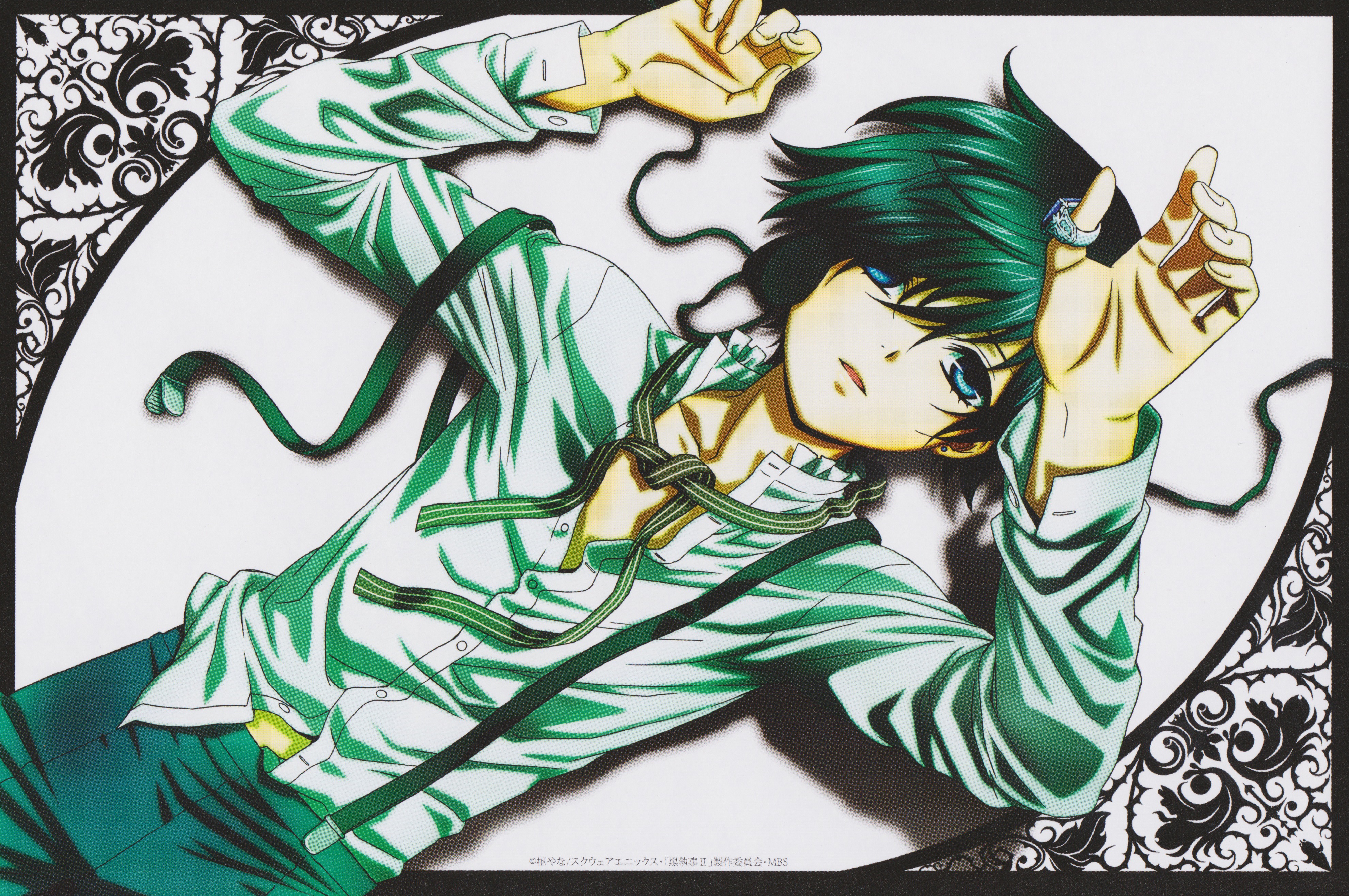 Black Butler 4K Ultra HD Anime Wallpaper: Elegant and Dark Fantasy Vibes