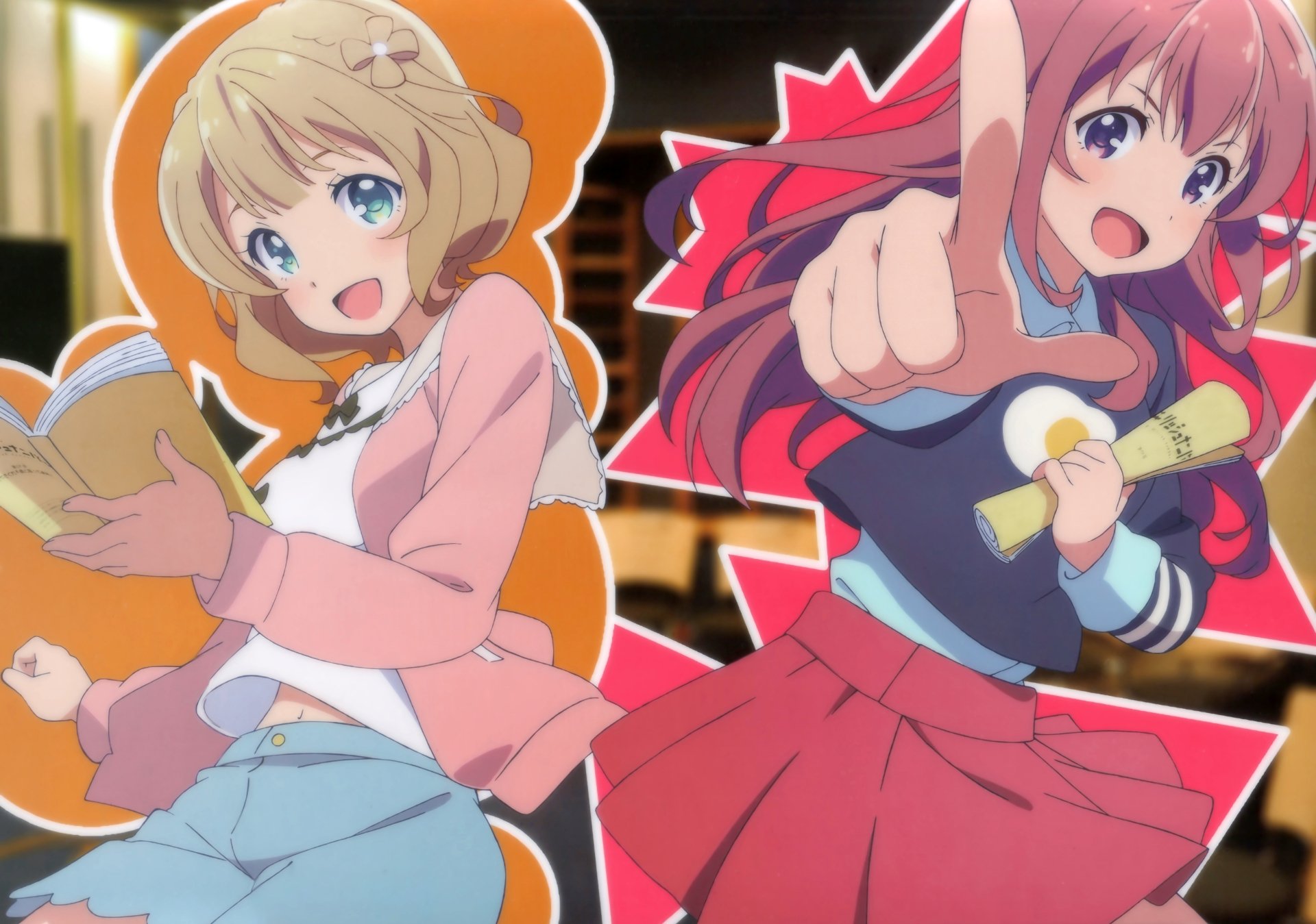 Download Anime Girlish Number 4k Ultra HD Wallpaper