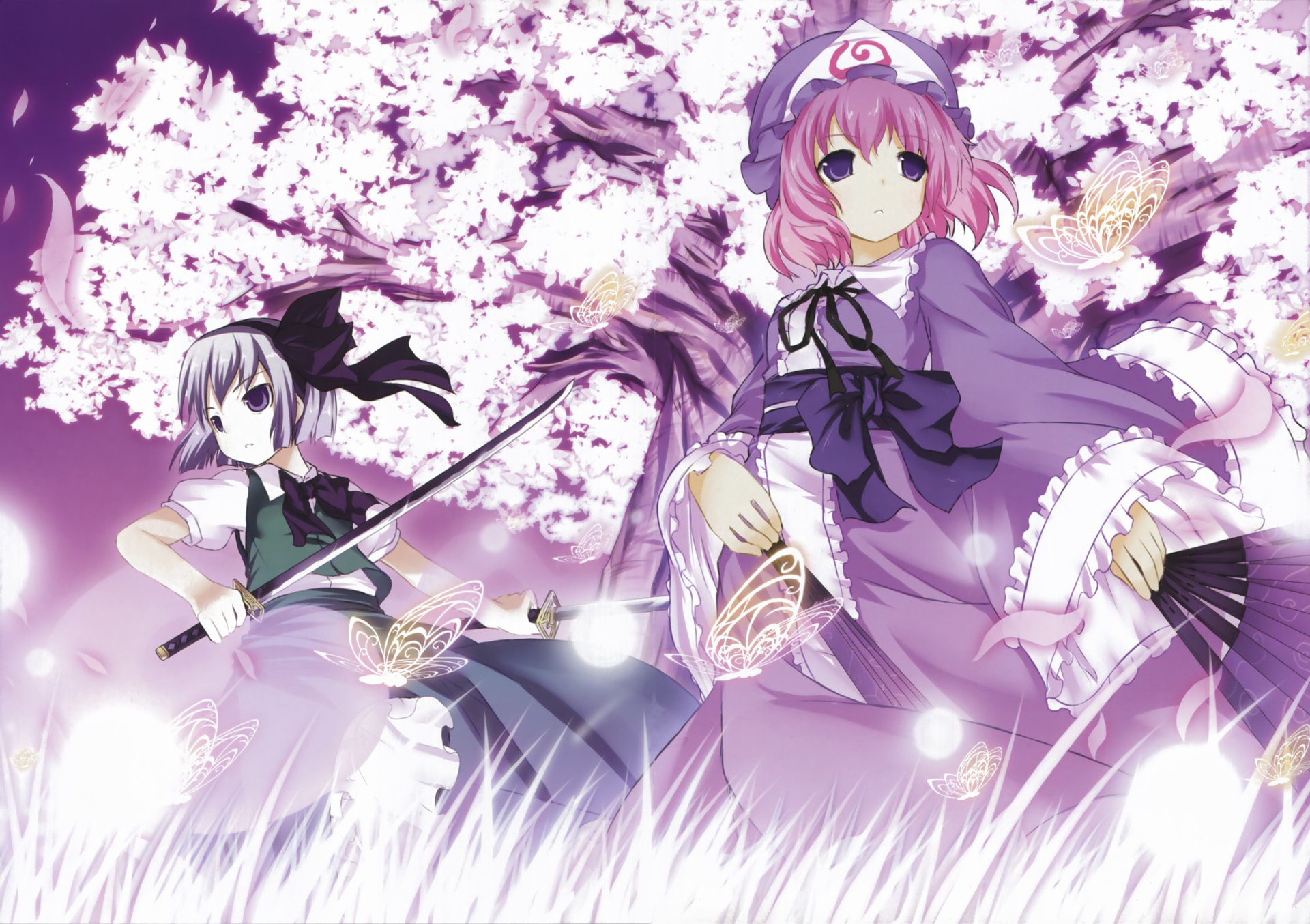 Download Anime Touhou HD Wallpaper | 2269x1600 | Wallpaper Abyss