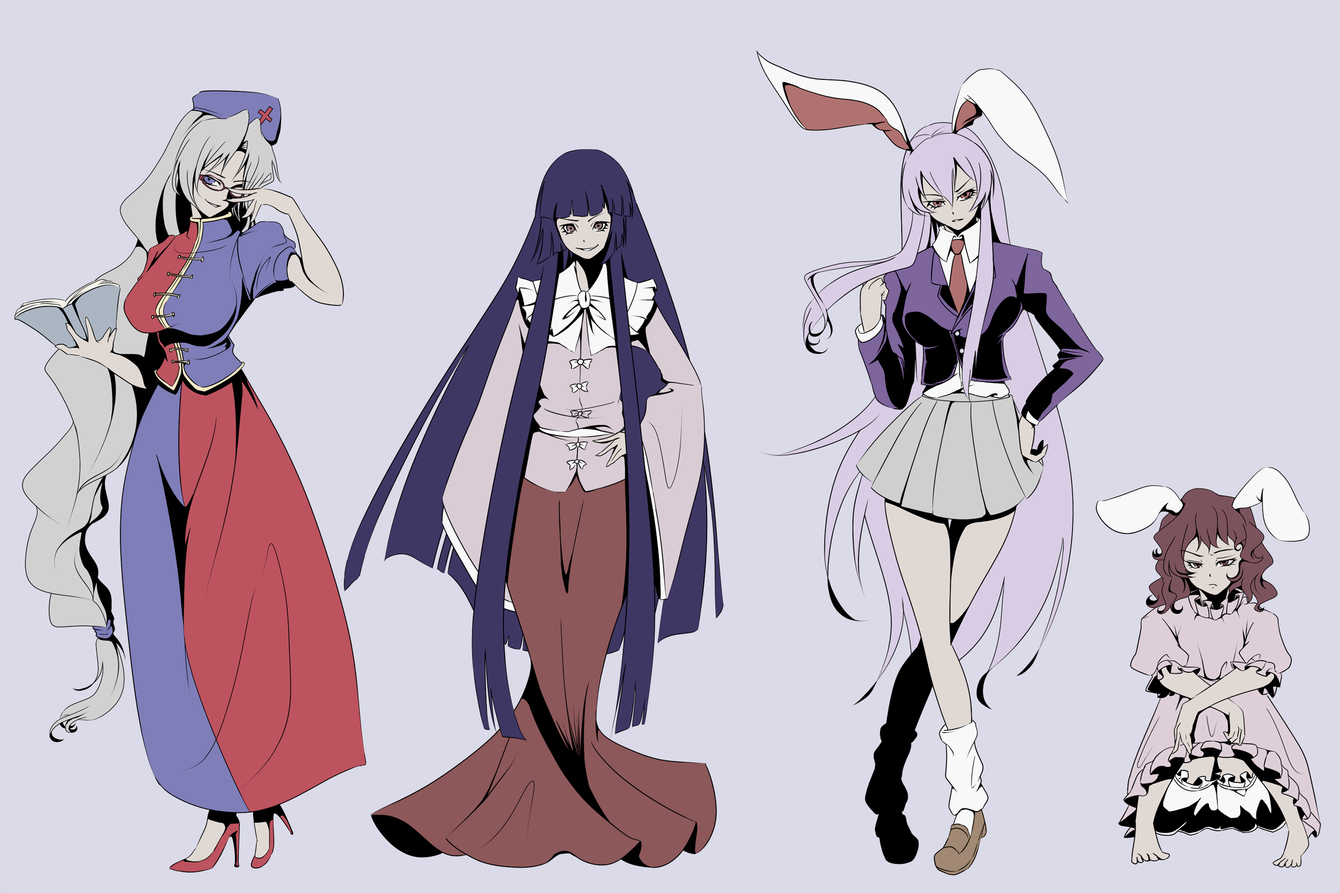 Download Tewi Inaba Reisen Udongein Inaba Kaguya Houraisan Eirin ...