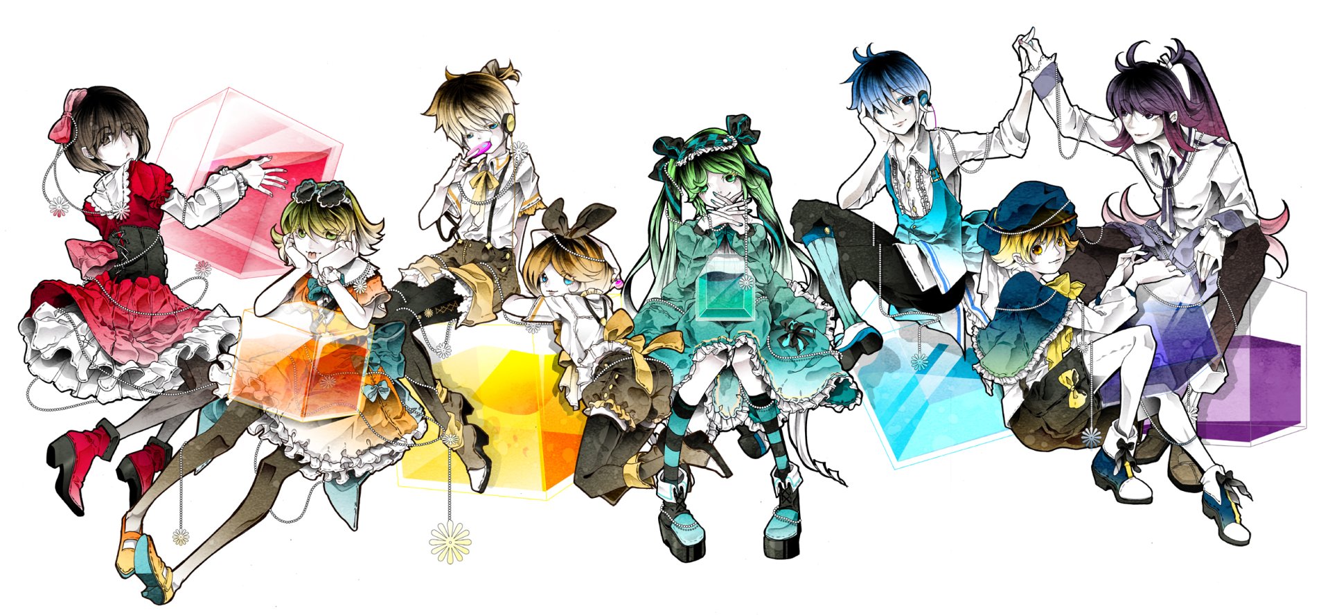 Download Oliver (Vocaloid) GUMI (Vocaloid) Kamui Gakupo Kaito (Vocaloid ...