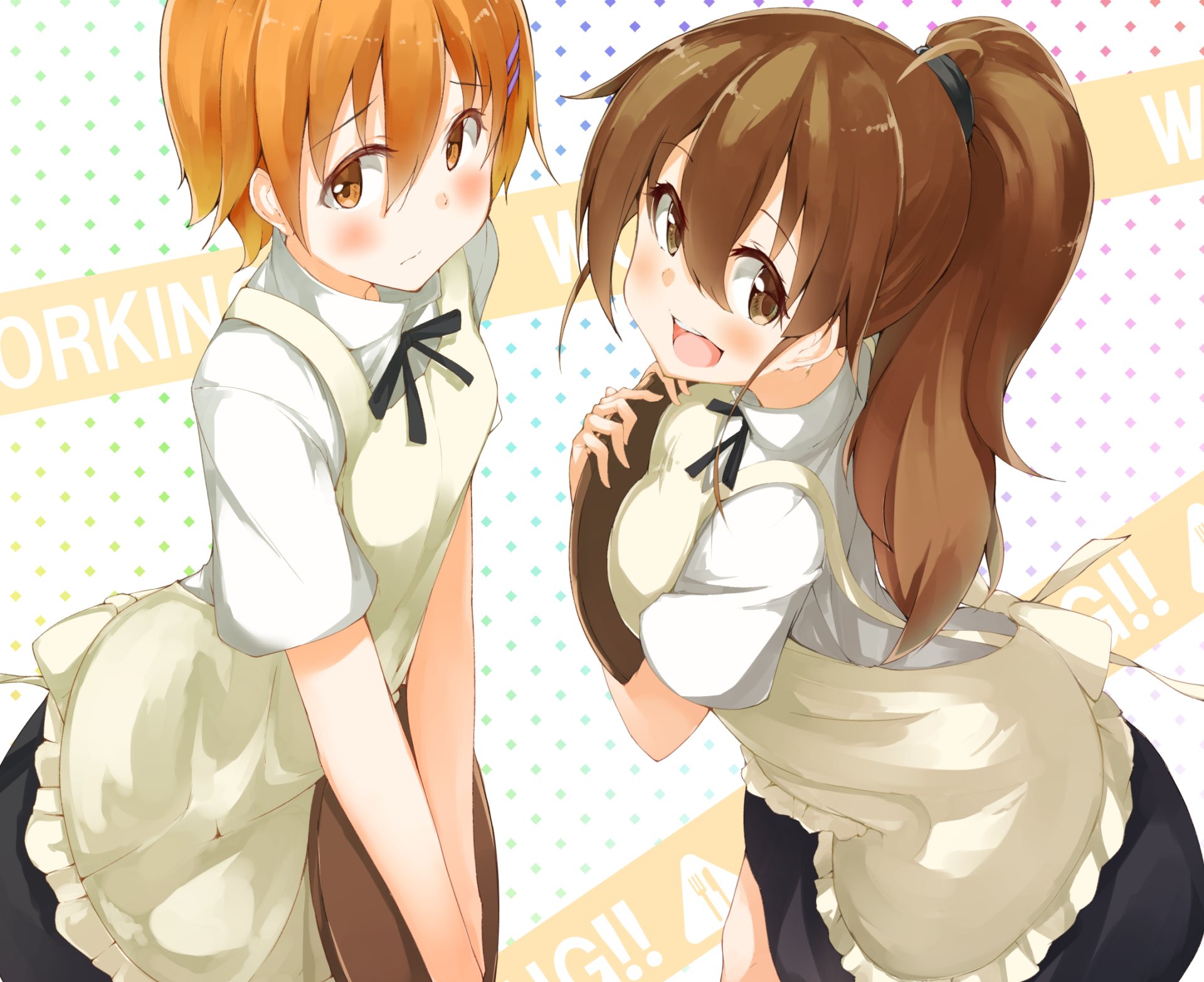 Download Anime Working!! HD Wallpaper | 2165x1766 | Wallpaper Abyss