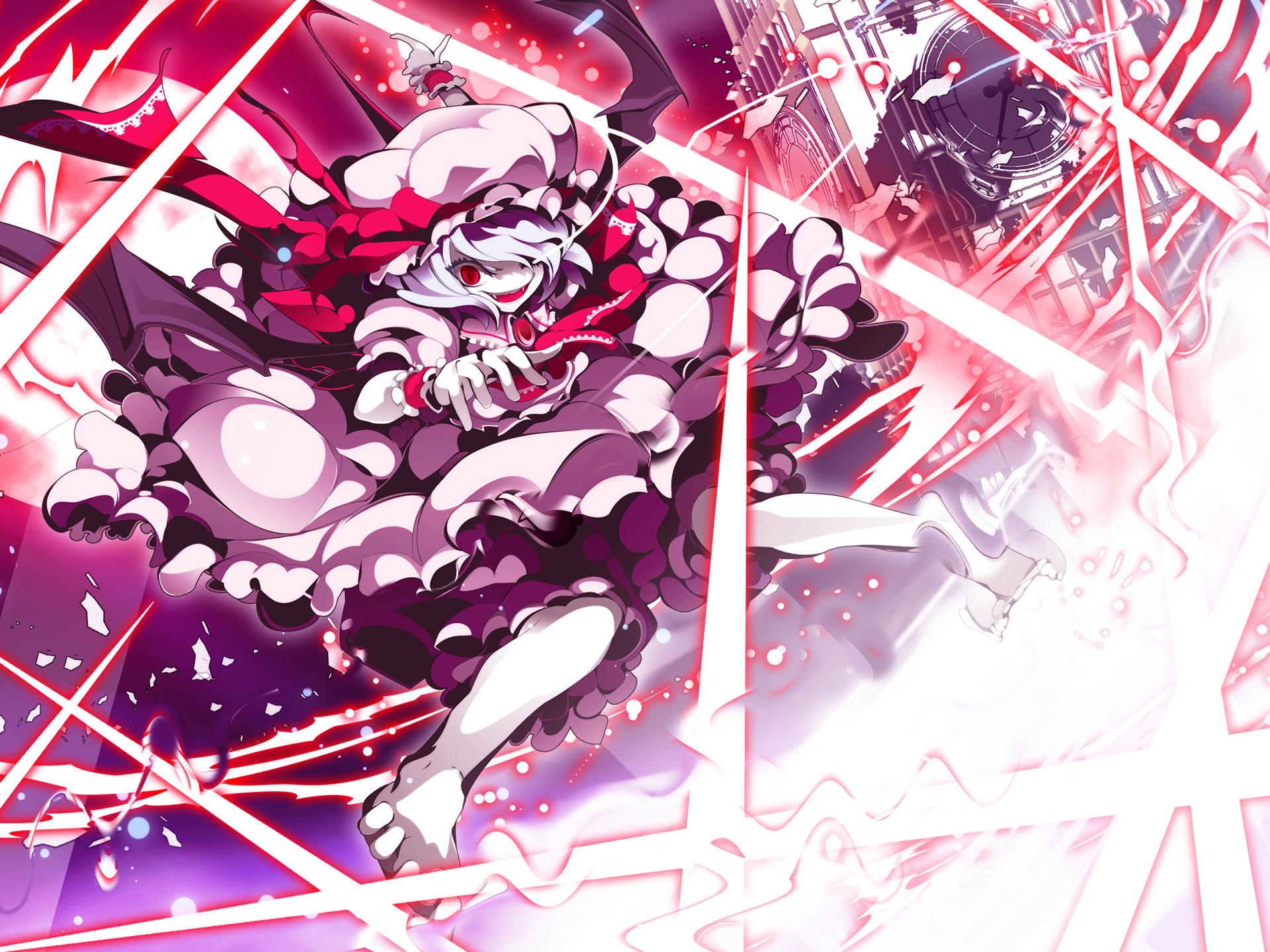 Scarlet Eclipse — Remilia Scarlet (Touhou) HD Wallpaper | 1920x1440 ...
