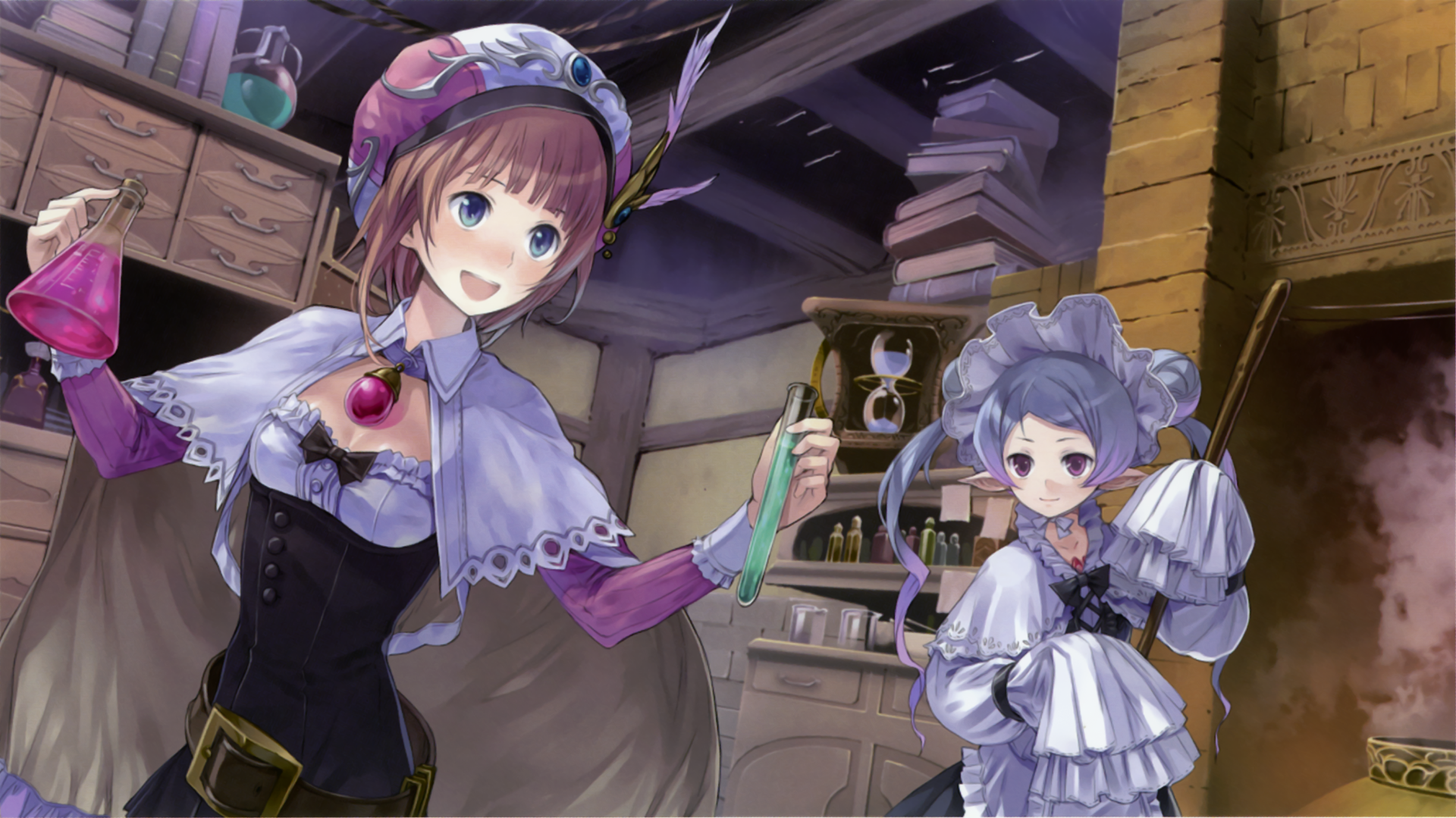 Video Game Atelier Totori HD Wallpaper by Kishida Mel