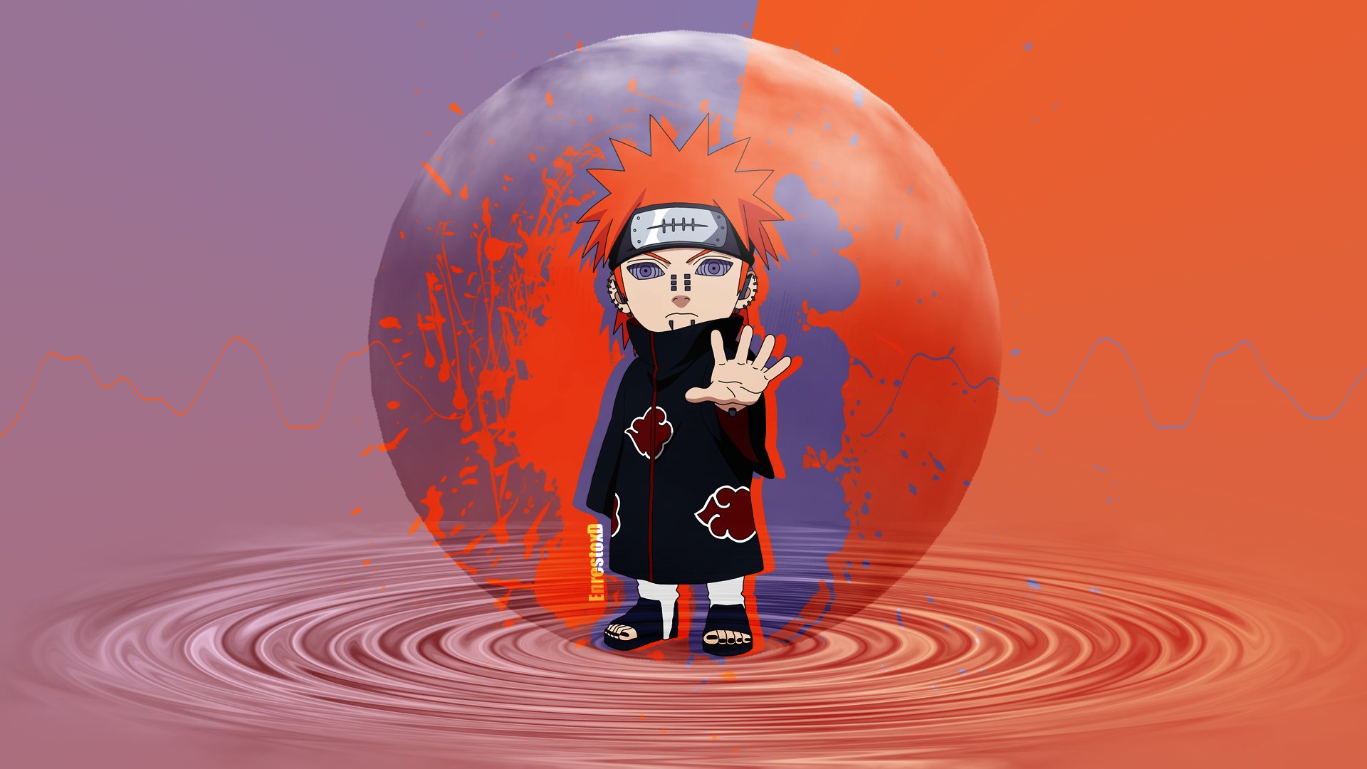 Pain from Naruto - HD Anime Wallpaper