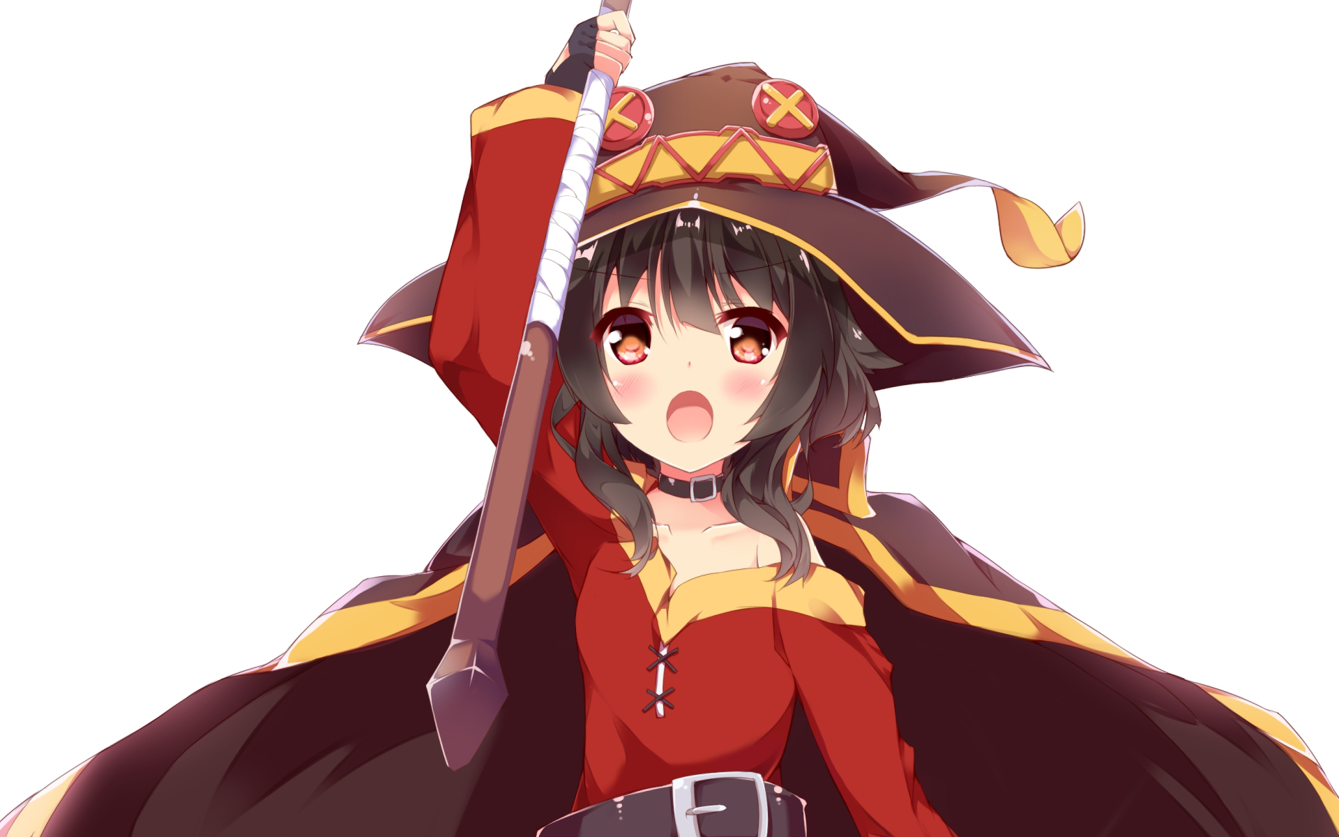 Megumin’s Fiery Magic HD Wallpaper | KonoSuba – God’s Blessing on This ...