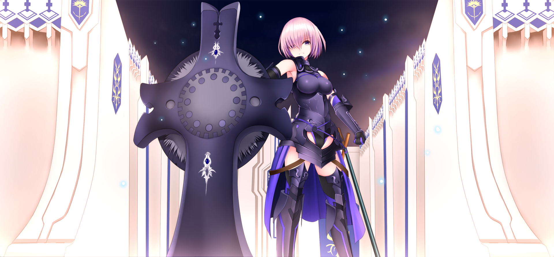 Shielder Anime HD Wallpaper - Fate/Grand Order