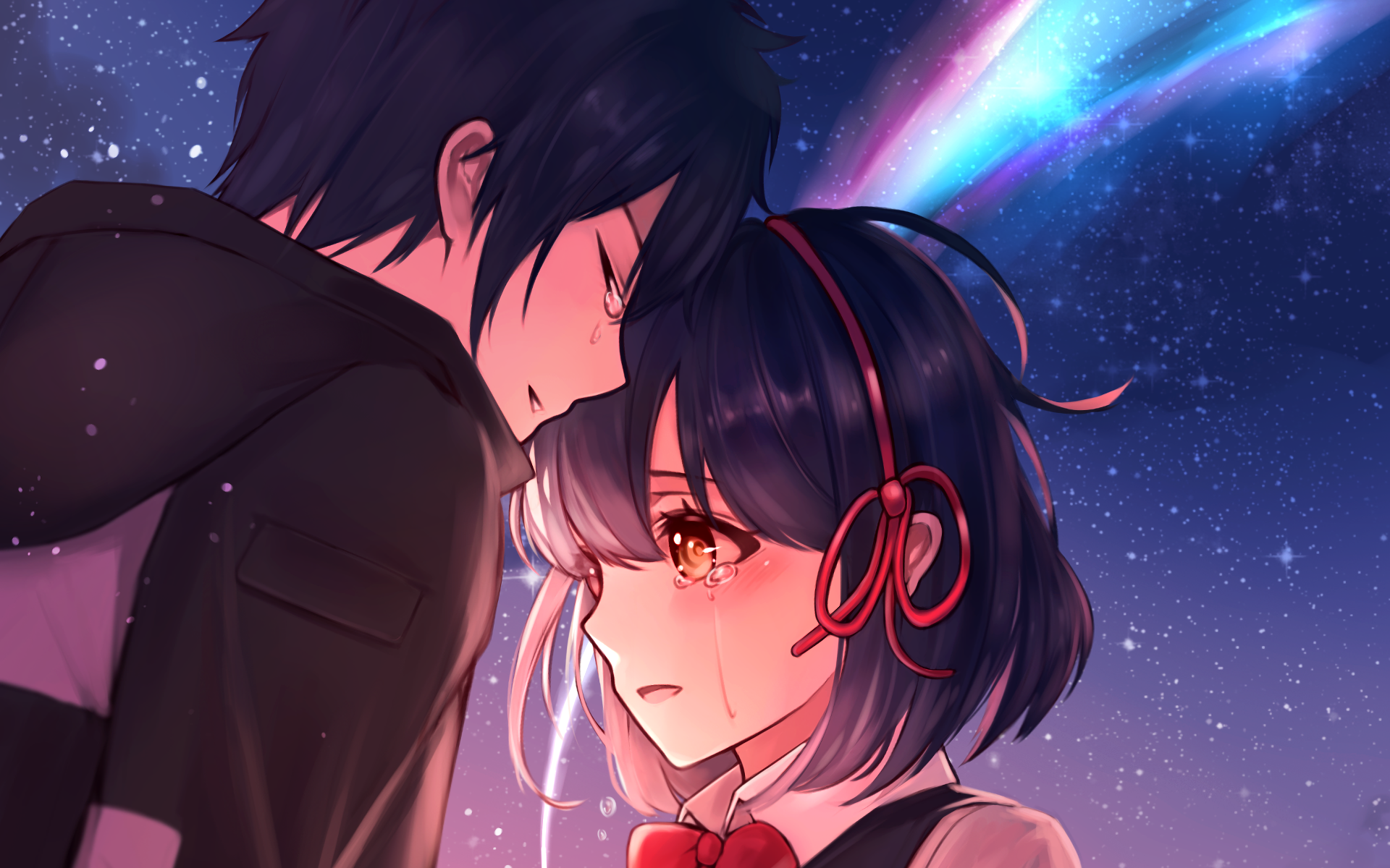 Your Name: Taki & Mitsuha HD Wallpaper