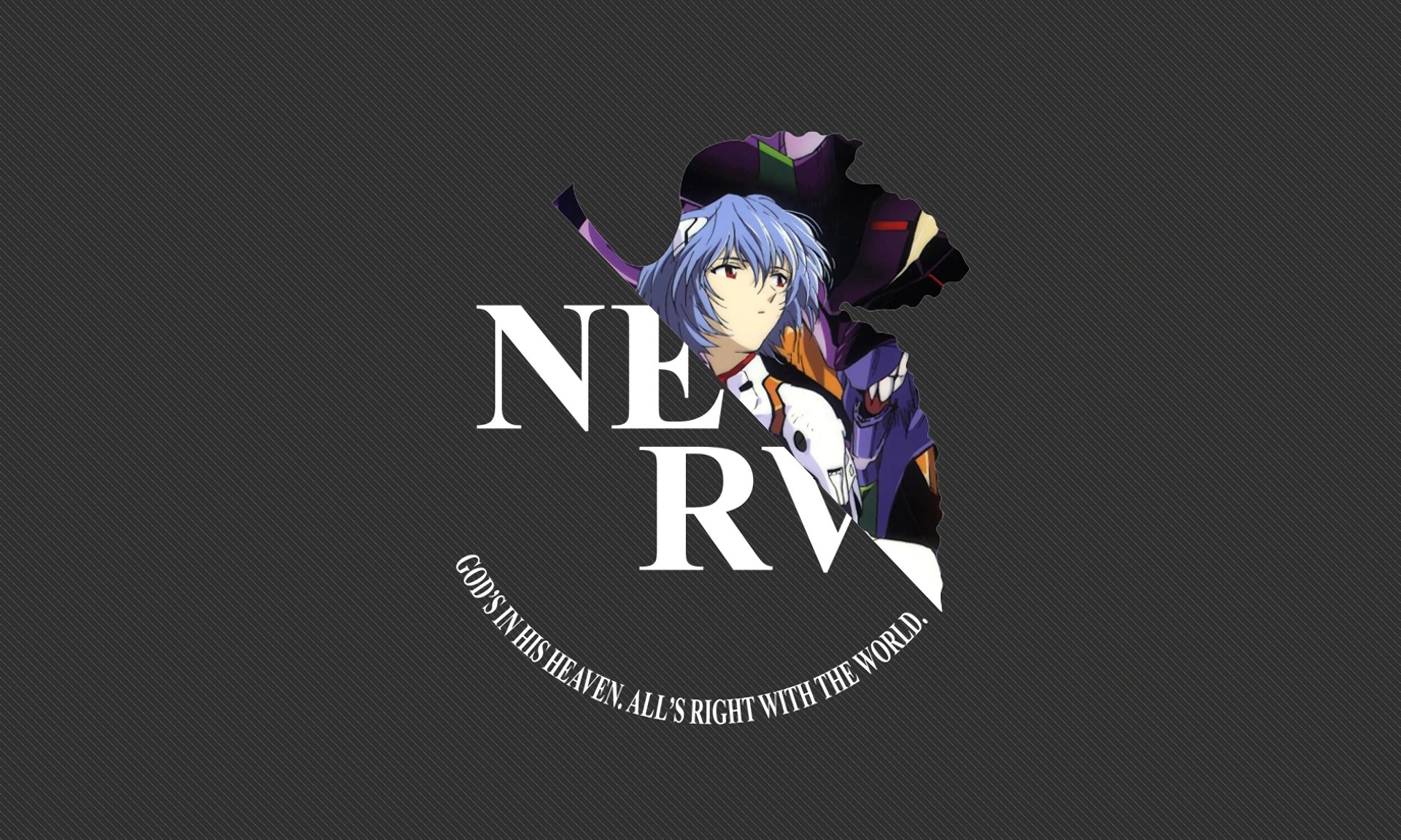 Rei Ayanami & NERV | Neon Genesis Evangelion HD Wallpaper